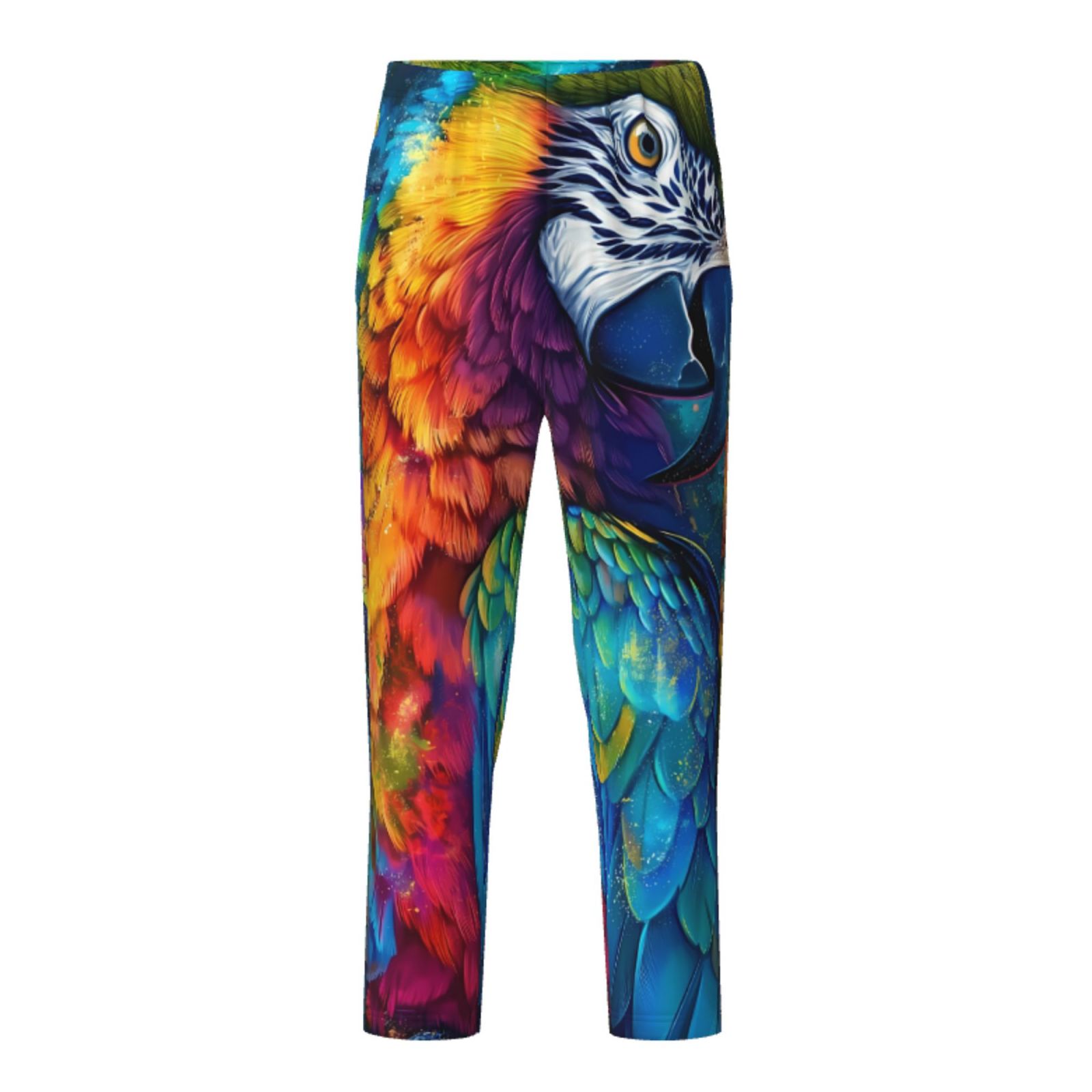 Adobk Colorful Parrot Jungle Dream Print Teenagers' Pajama Pants Pajama ...