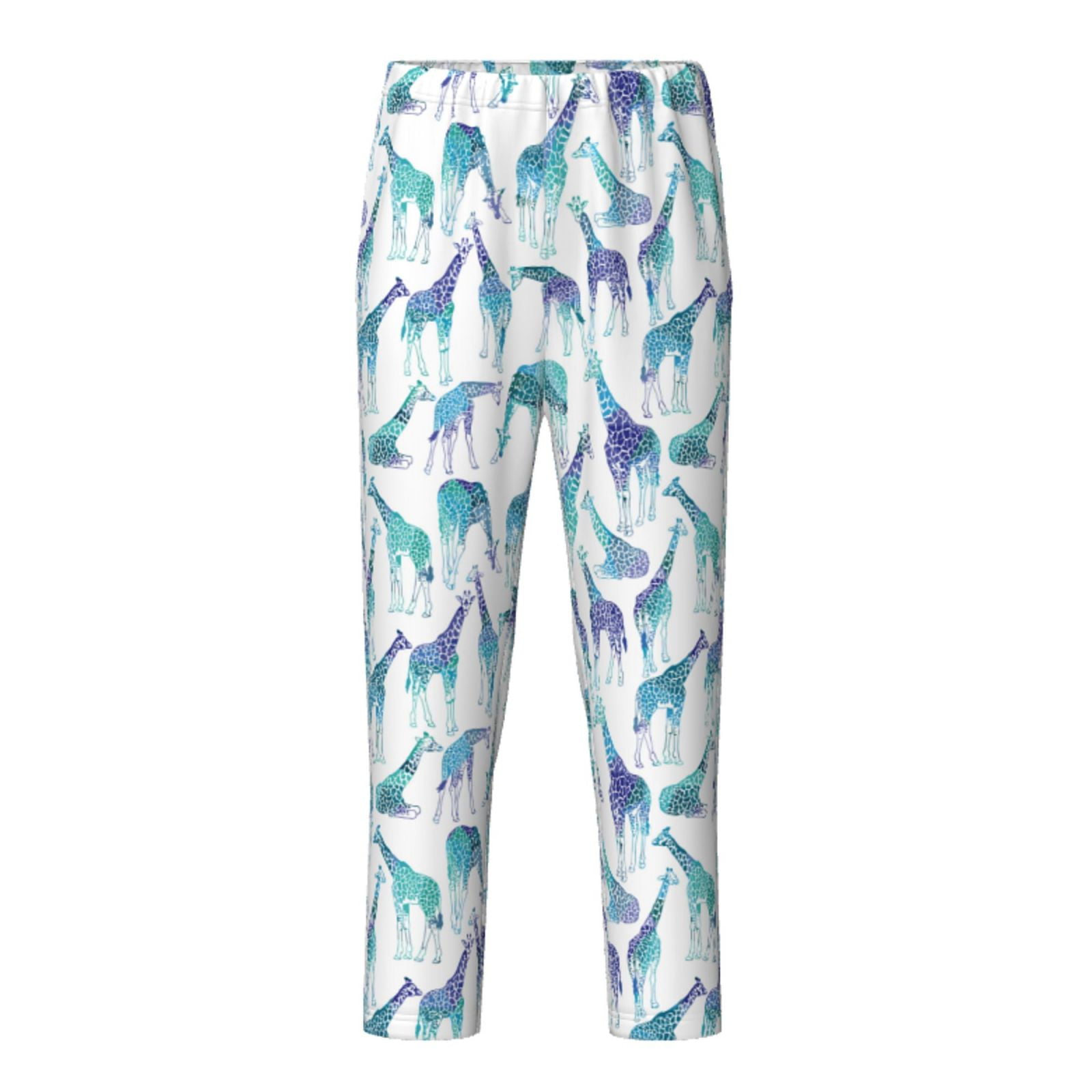 Adobk Cool Giraffe Print Teenagers' Pajama Pants Pajama Pants Long ...