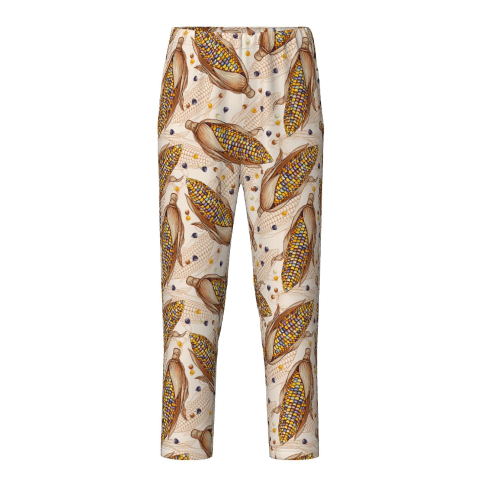 Adobk Corn 5 Print Teenagers' Pajama Pants Pajama Pants Long Sleep ...