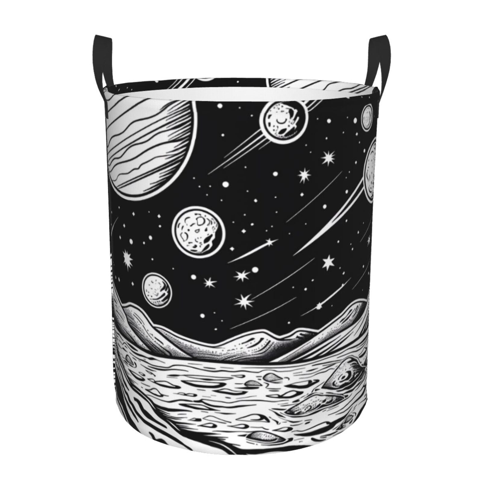 Adobk Cosmic Landscape Celestial Art Print Laundry Basket,irty Clothes ...