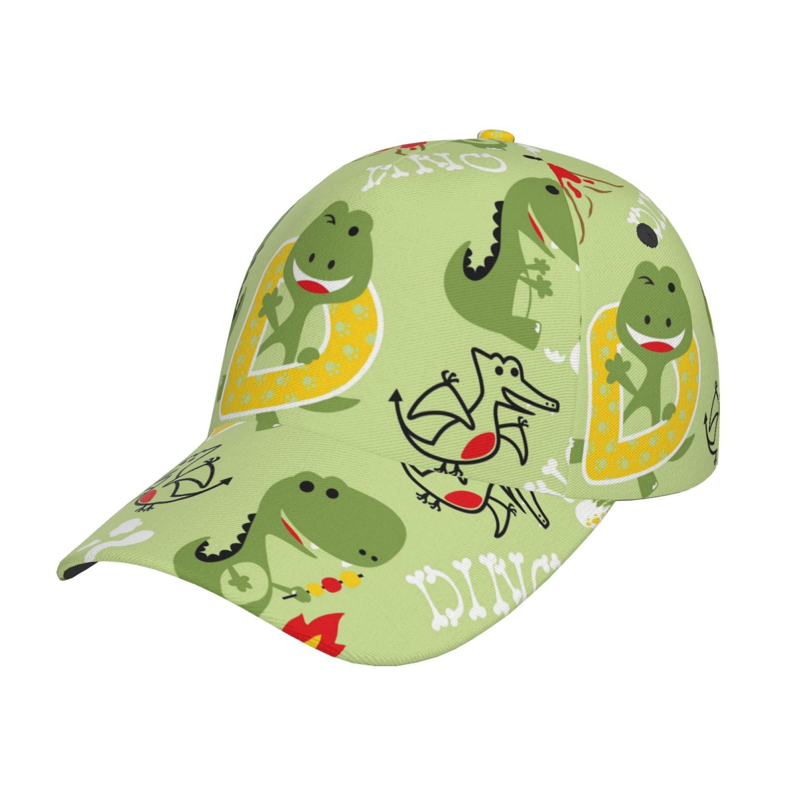 Adobk Cute Dinosaurs Cartoon Baseball Cap Golf Dad Hat Adjustable ...