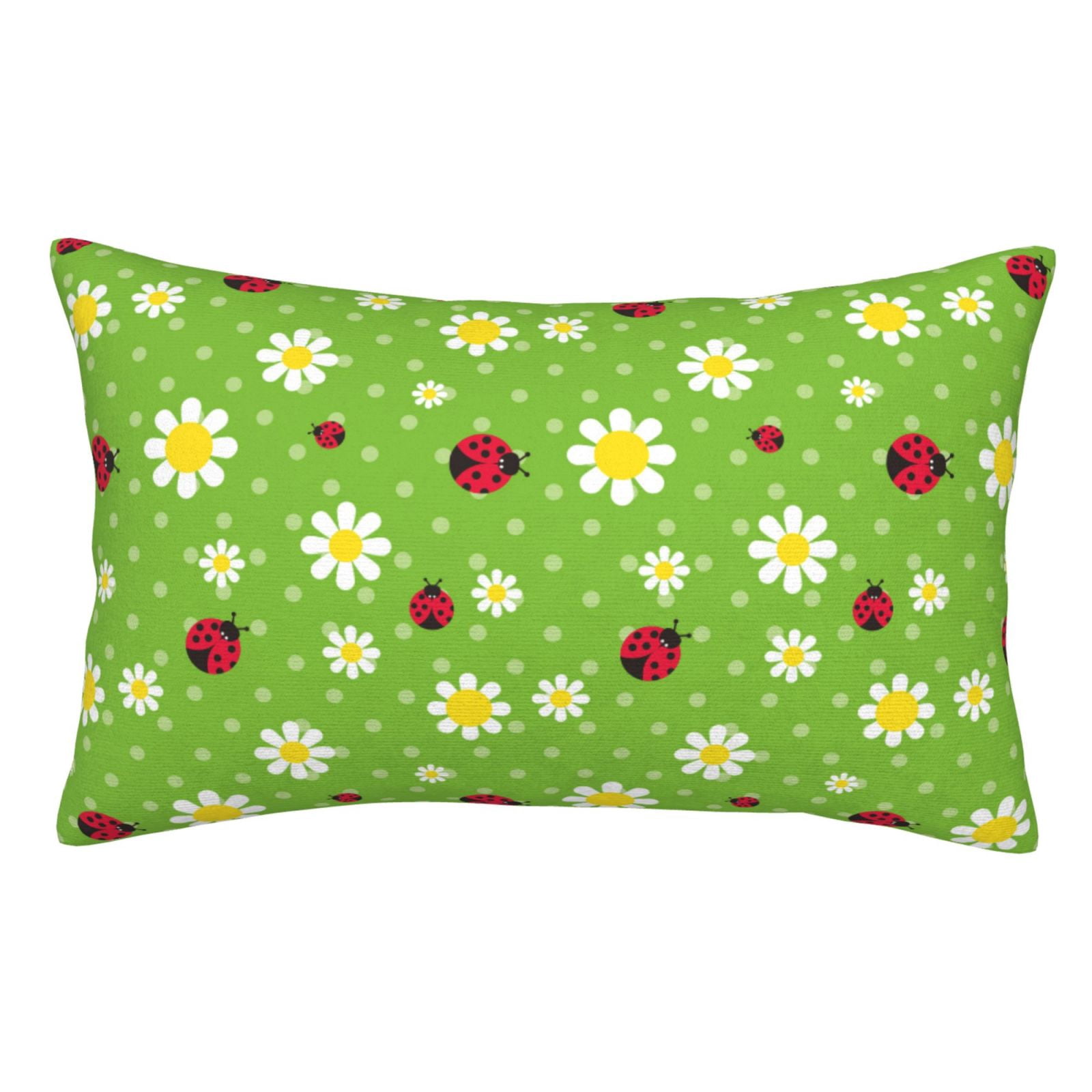 Adobk Daisies And Ladybugs Print Pillow Cases Standard Size,Pillowcases ...
