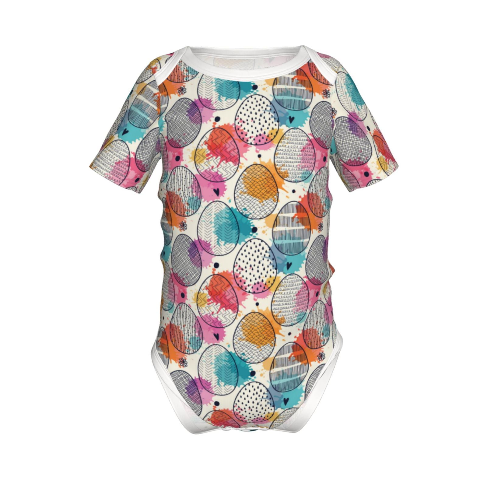 Adobk Easter Egg Print Baby Climbing Clothes,Jumpsuit Rompers Classic ...