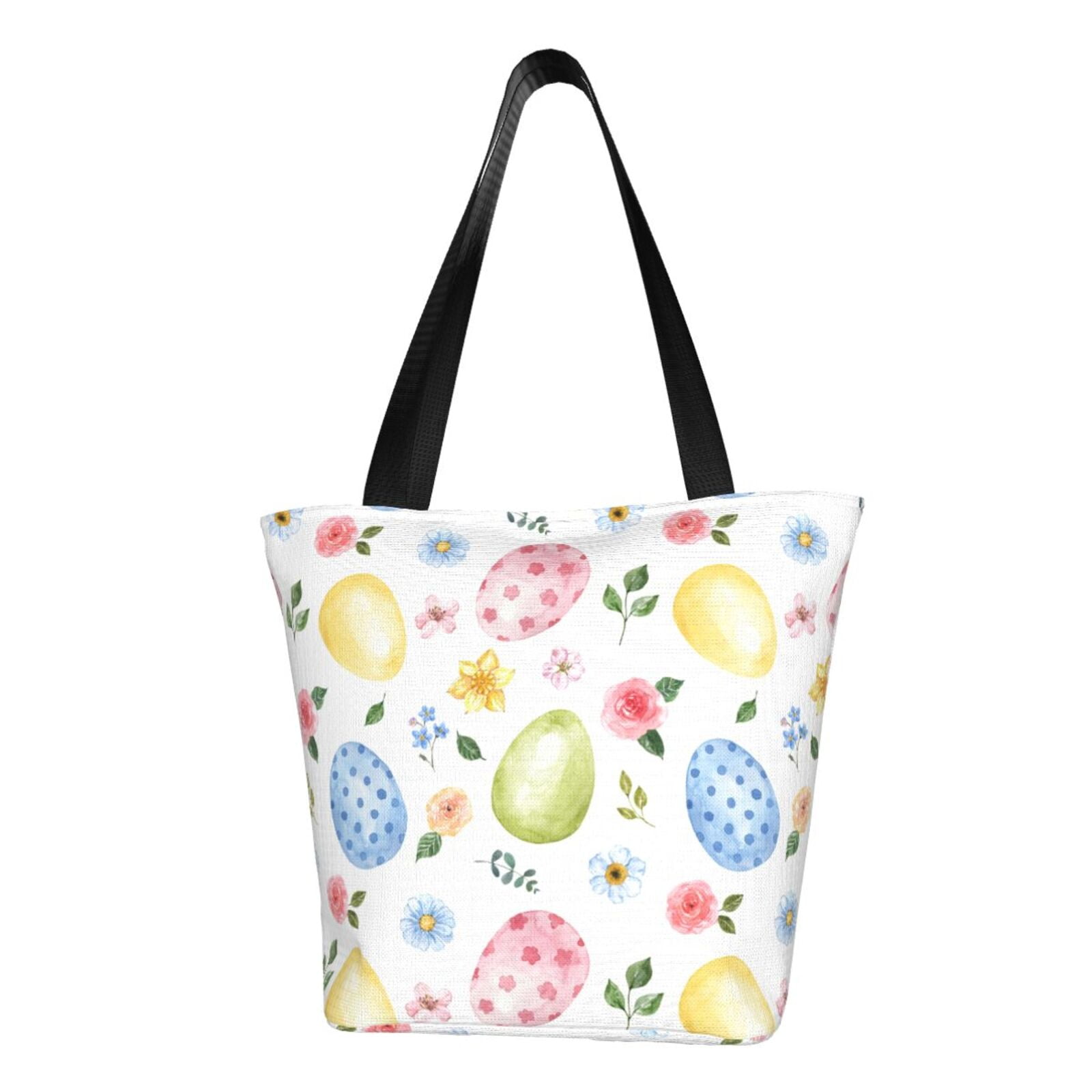 Adobk Easter Egg3 Canvas Tote Bag Vintage Tote Bag Shopping Bags Beach ...