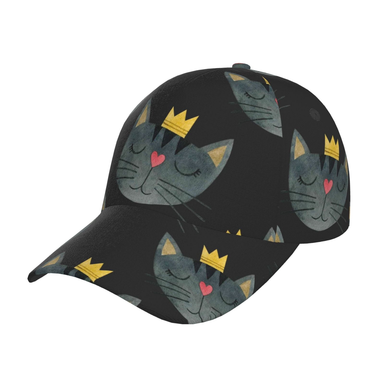 Adobk Faces Of The Cat Baseball Cap Golf Dad Hat Adjustable Original ...