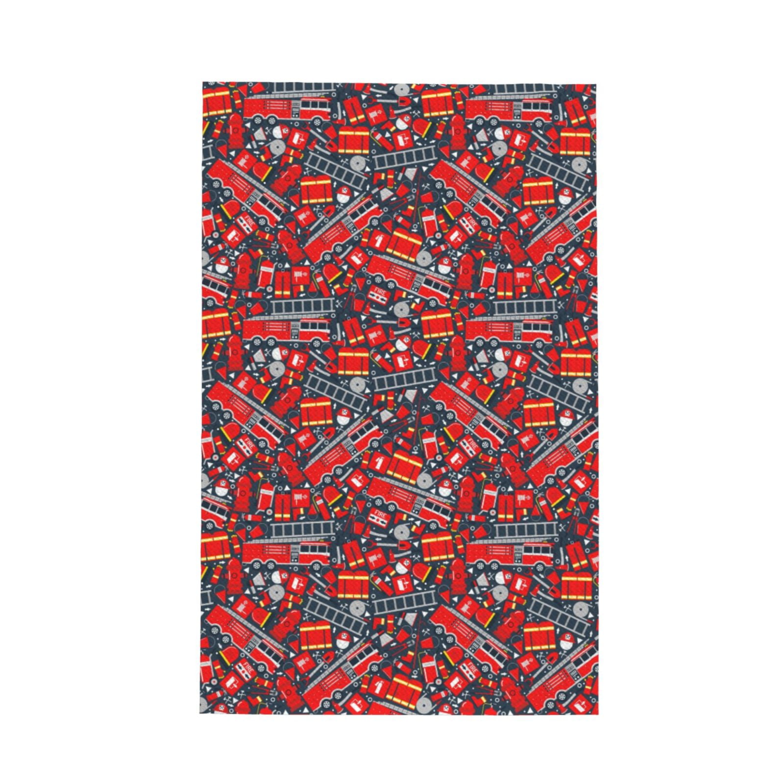 Adobk Fire Sign Print Kitchen Towels Dish Towels Kitchen Essentials for ...