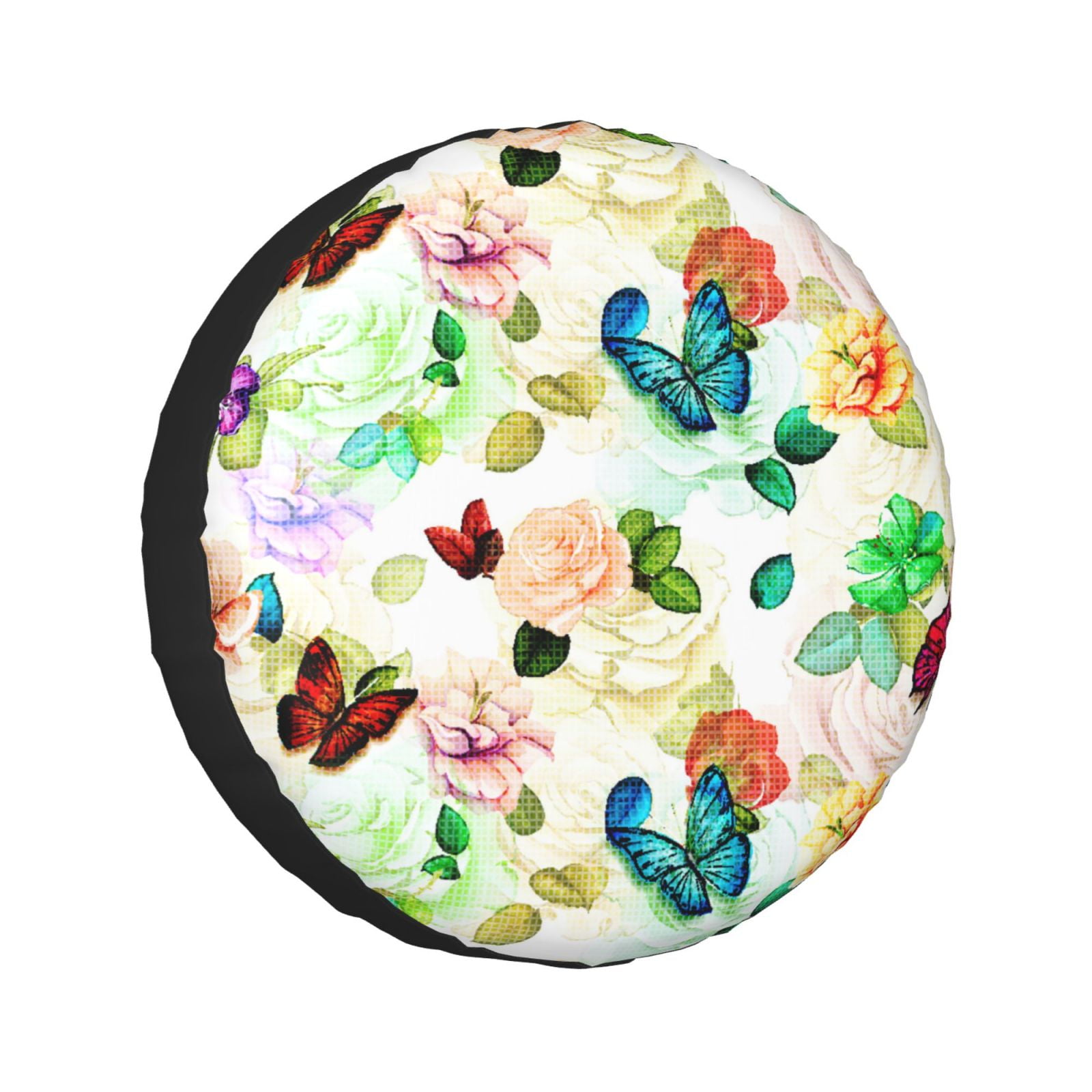 Adobk Floral Vintage Spare Tire Wheel Cover For Car Truck Suv Camper ...