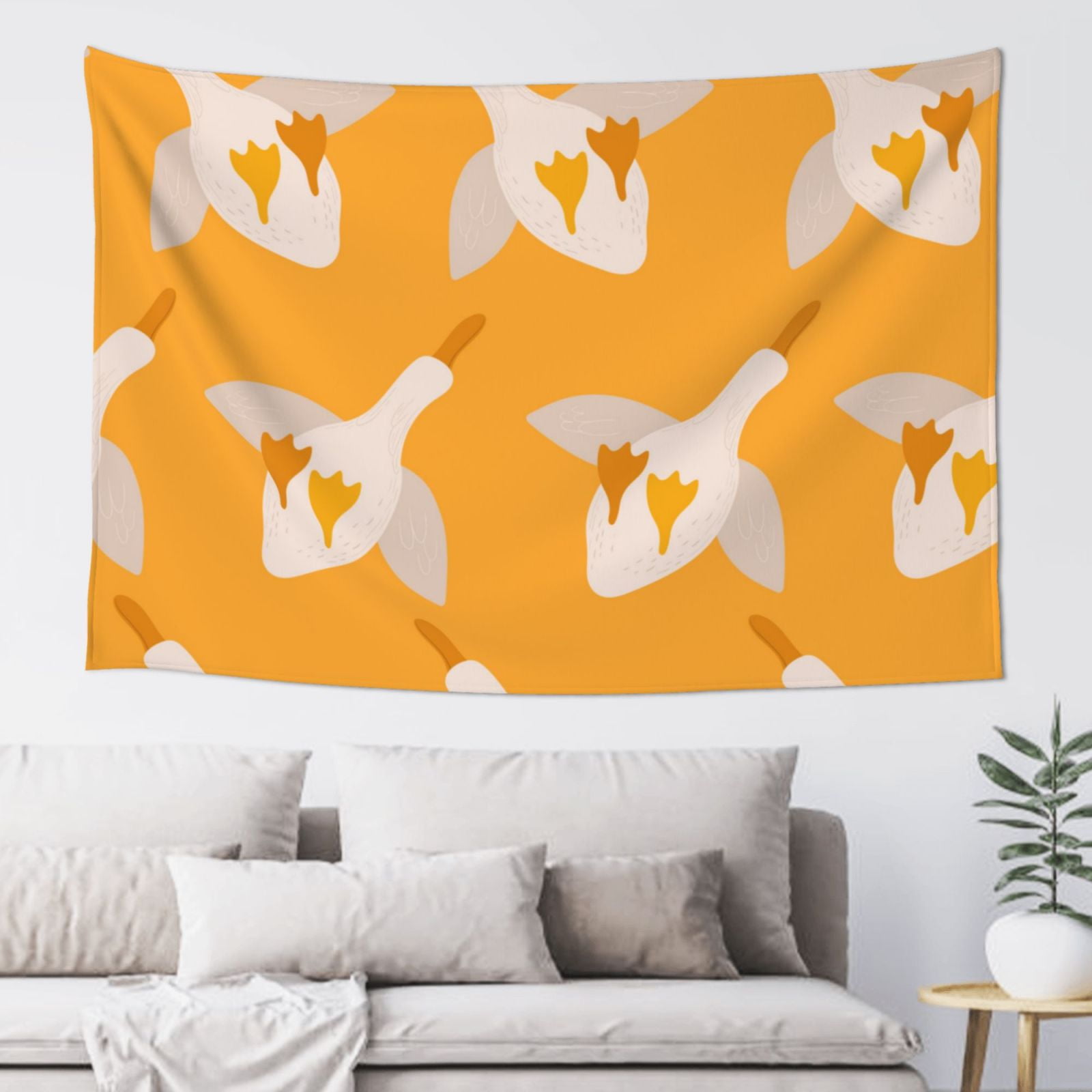 Adobk Flying Ducks Print Tapestry Wall Tapestry 60x40 Inch, Wall ...