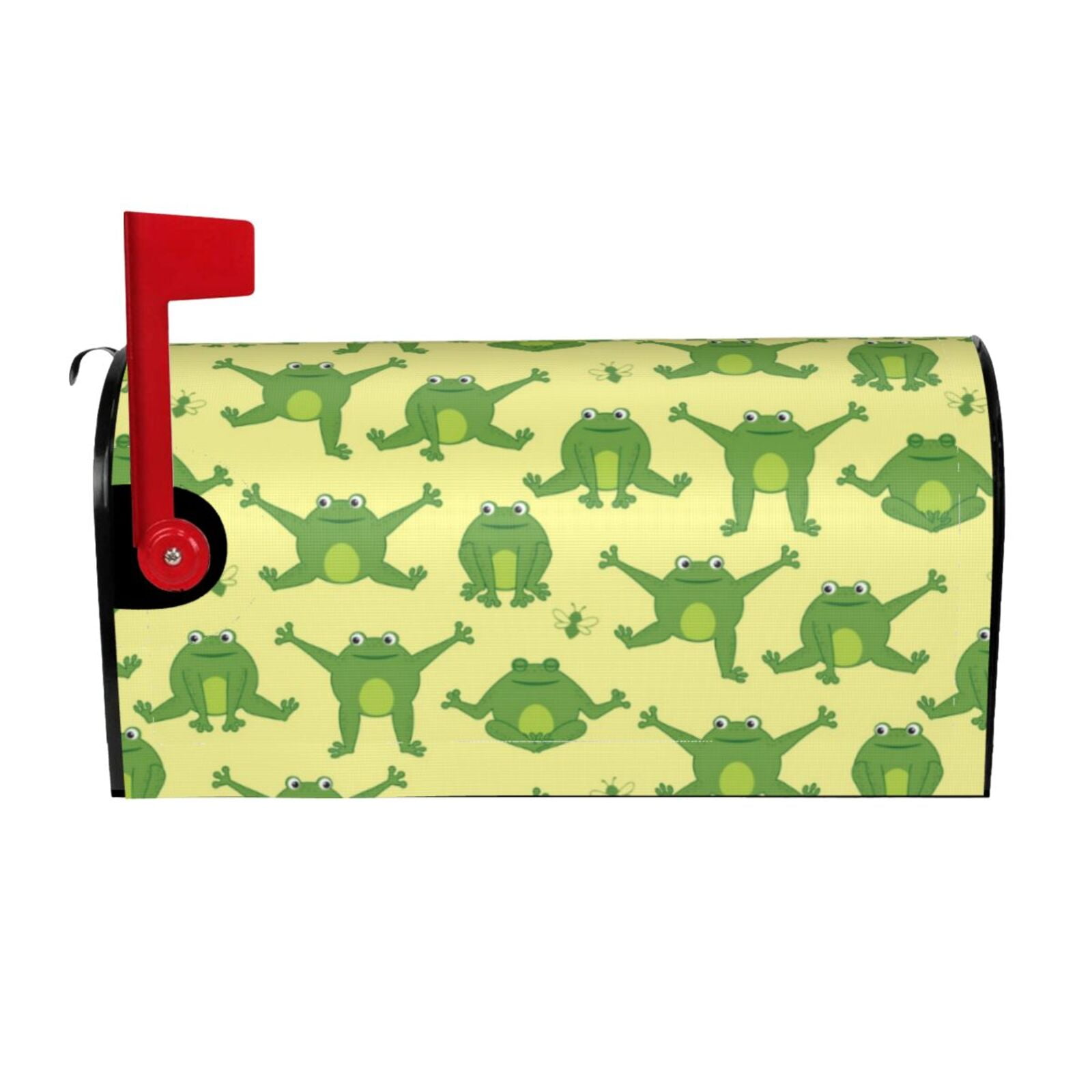 Adobk Funny Frogs Magnetic Mailbox Cover Garden Yard Home Decor for ...