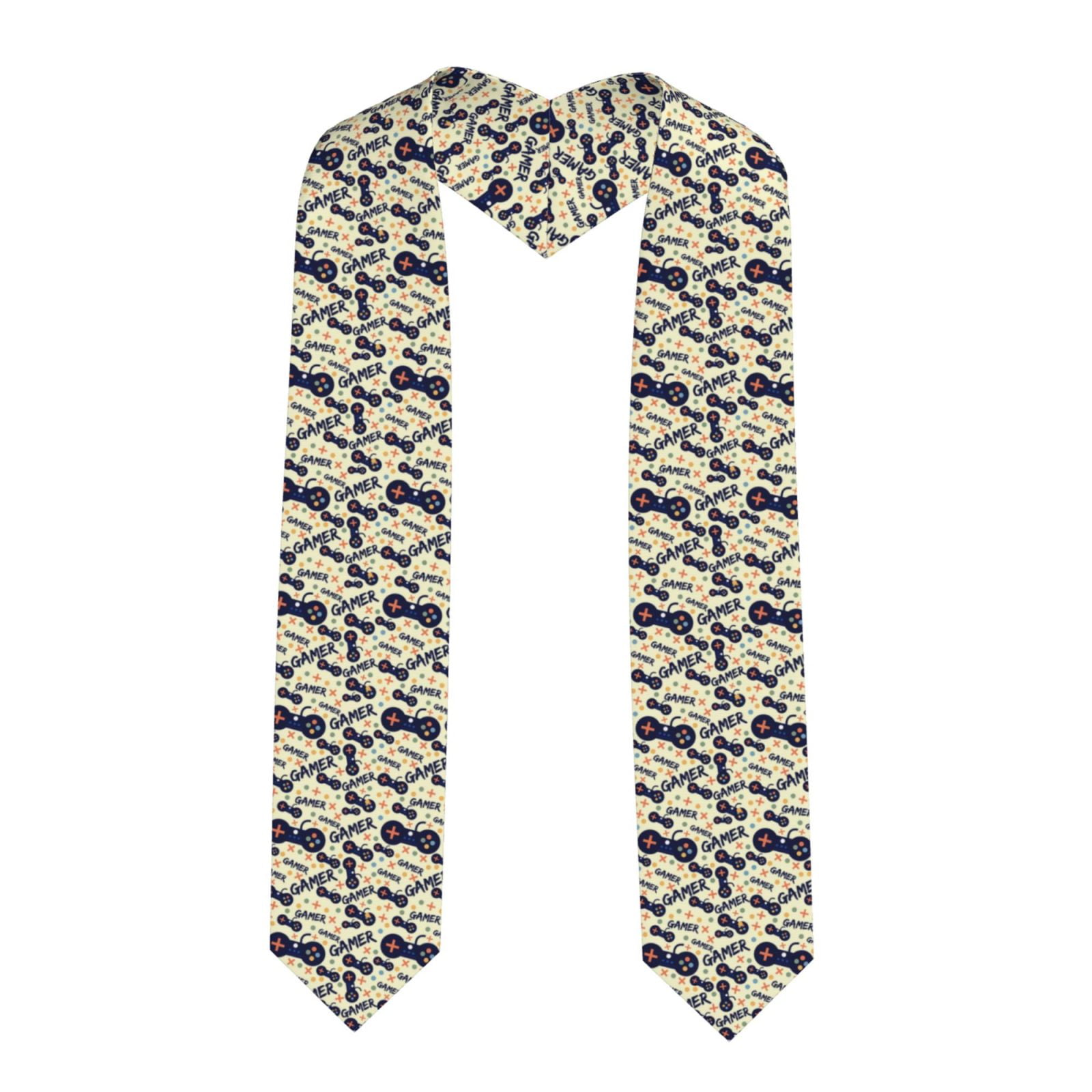 Adobk Game Controller Print Graduation Stole Class, Graduation Sash ...