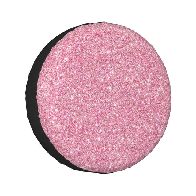 Adobk Glitter Pink Spare Tire Wheel Cover For Car Truck Suv Camper ...
