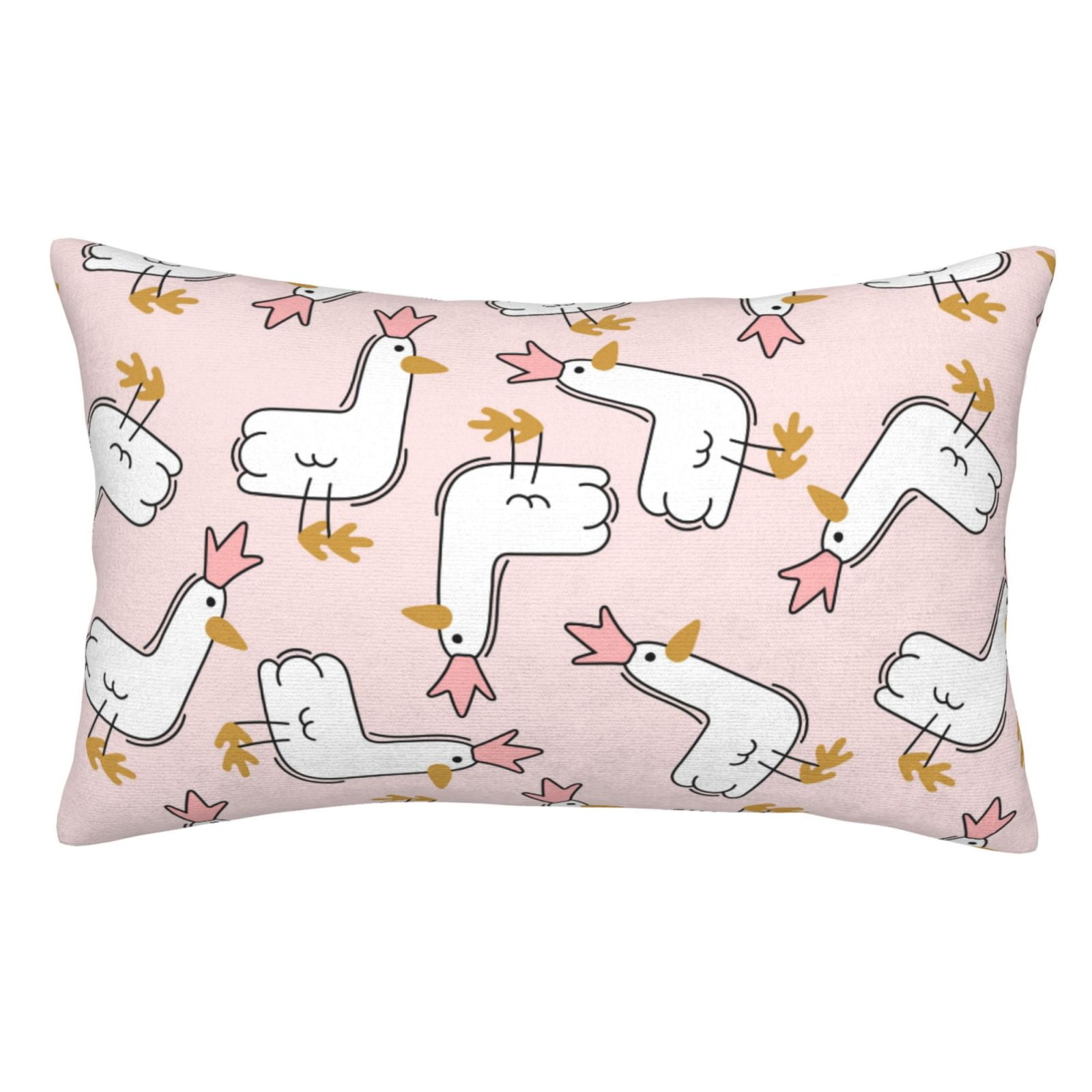 Adobk Goose Queen Print Pillow Cases Standard Size,Goose Queen ...