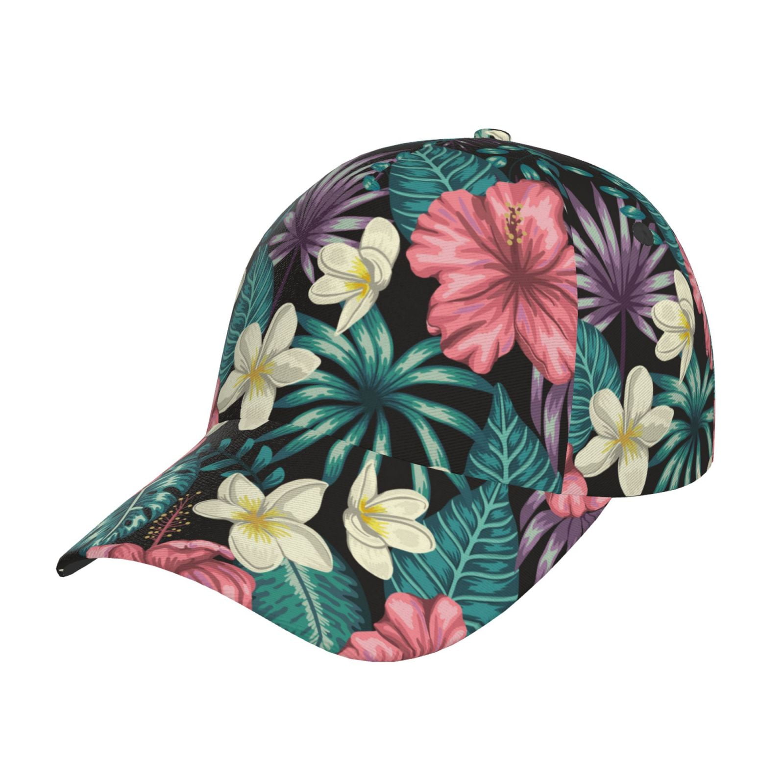 Adobk Green Tropical Leaves Baseball Cap Golf Dad Hat Adjustable ...