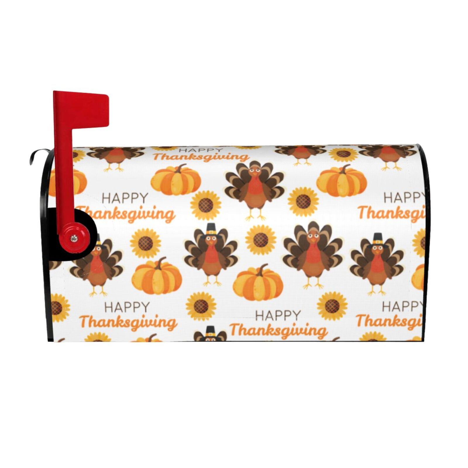 Adobk Happy Thanksgiving Day Magnetic Mailbox Cover Garden Yard Home ...