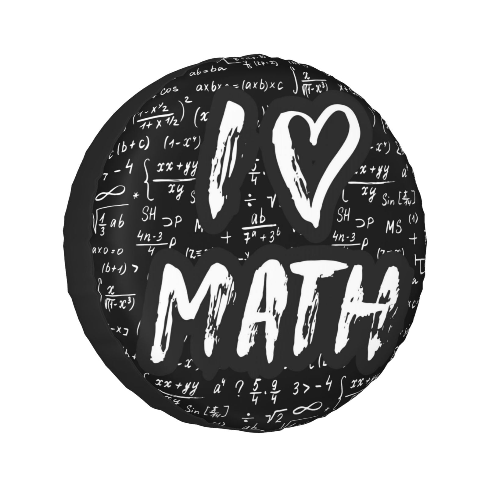 Adobk I Love Math Spare Tire Wheel Cover For Car Truck Suv Camper ...
