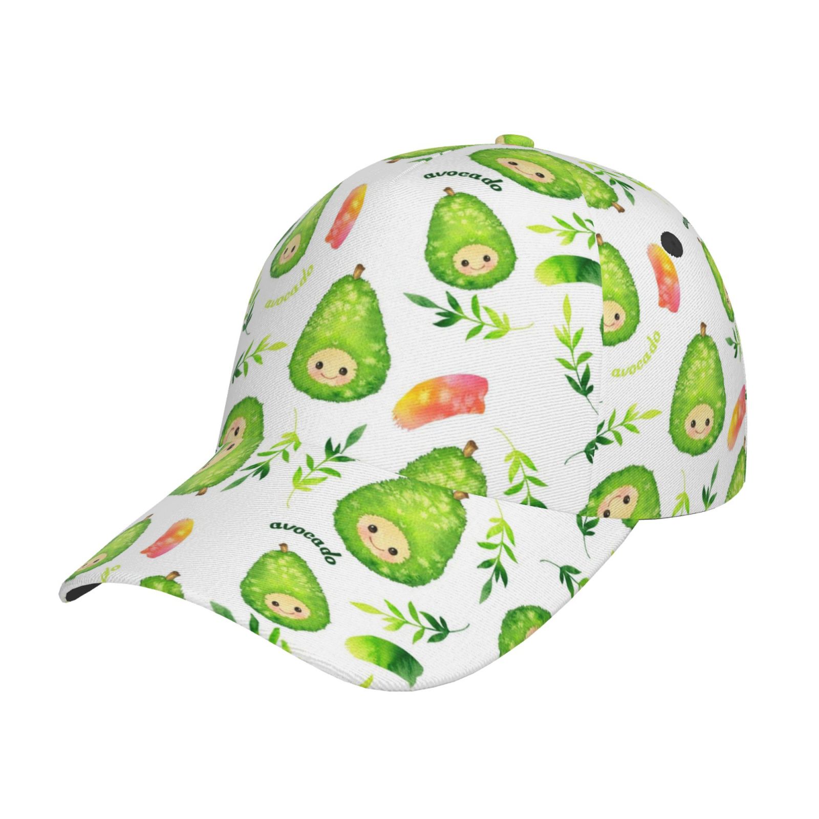 Adobk Kawaii Avocado Baseball Cap Golf Dad Hat Adjustable Original ...
