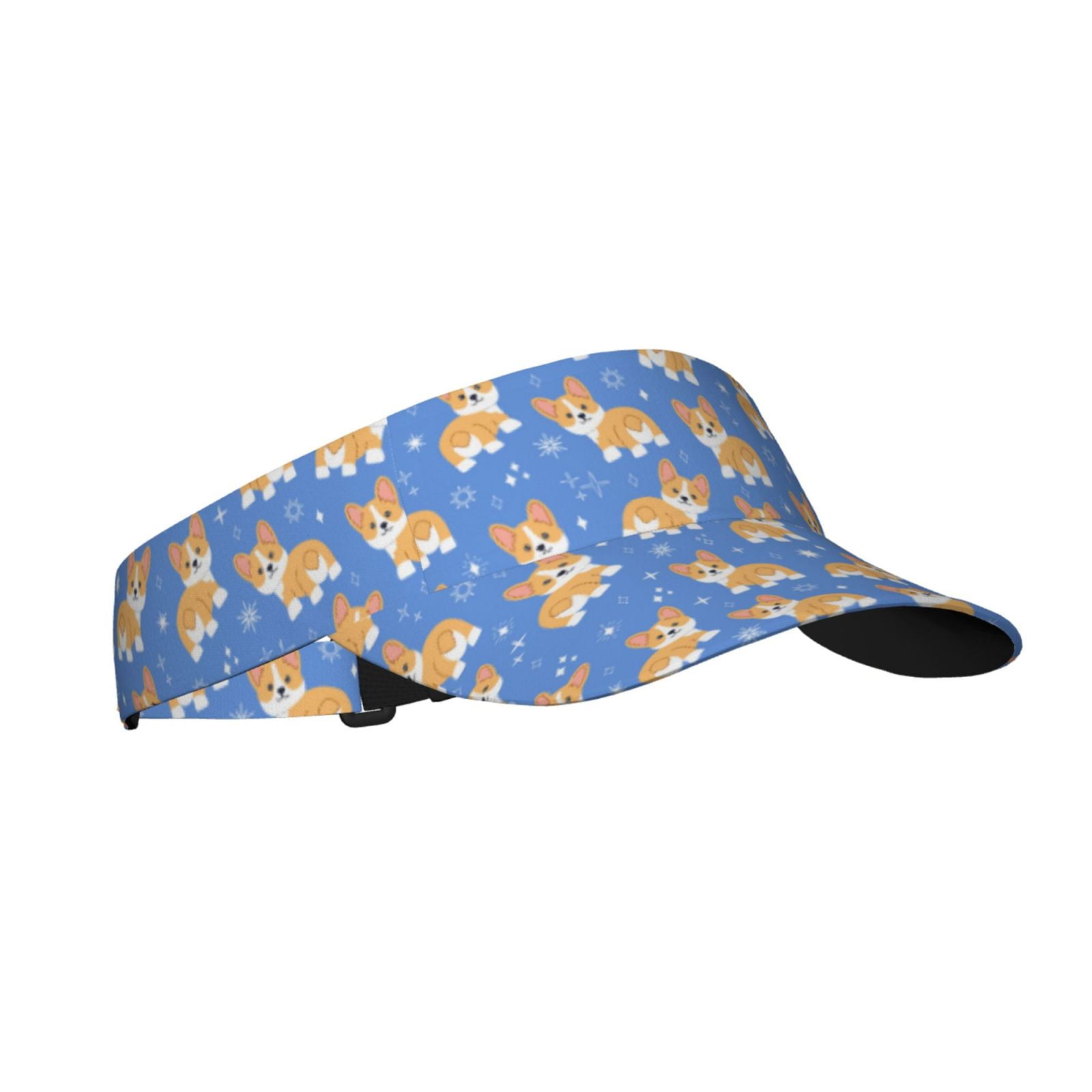 Adobk Kawaii Corgi Print Sunscreen Visor Hats for Women & Men, Sport ...