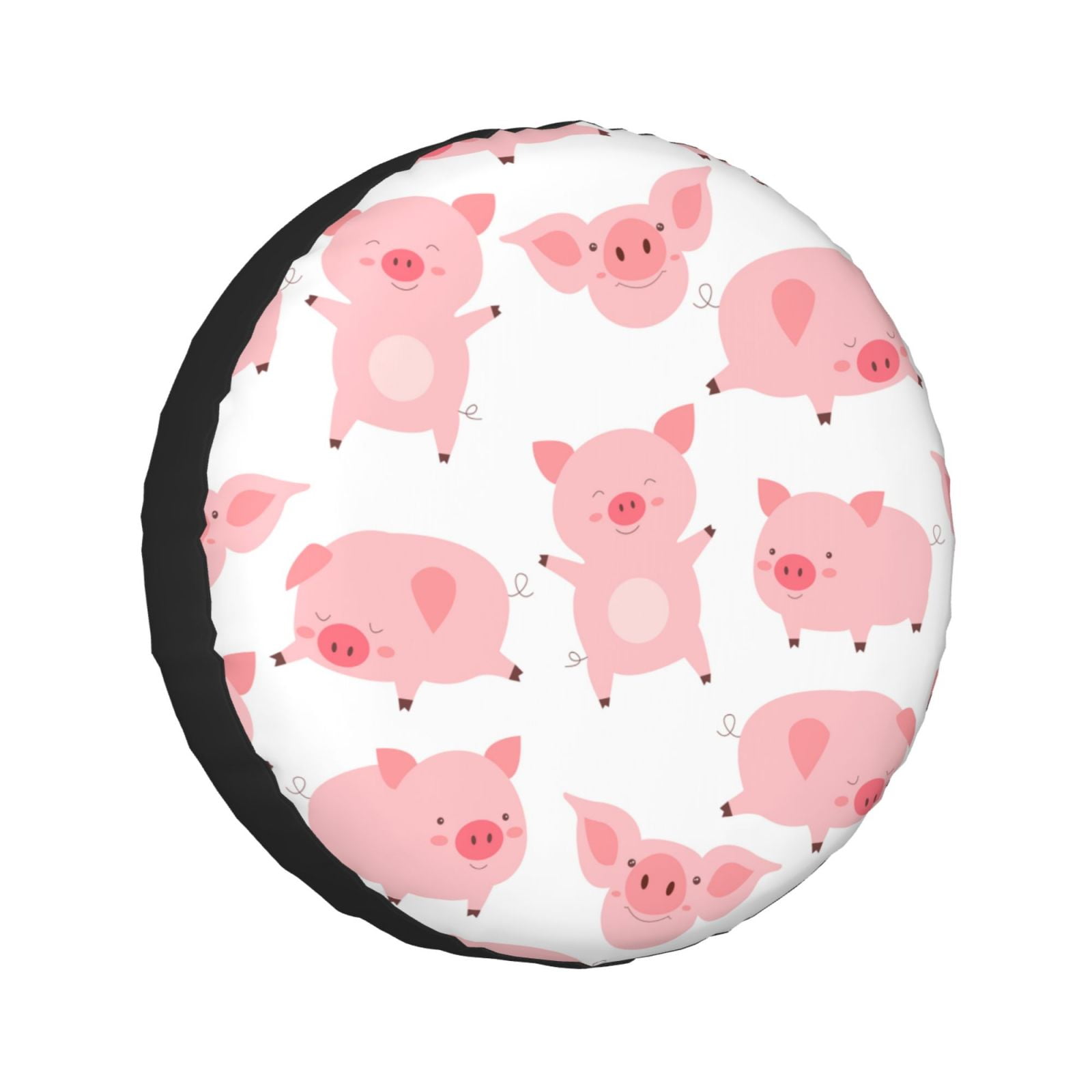 Adobk Kawaii Pigs Spare Tire Wheel Cover For Car Truck Suv Camper ...