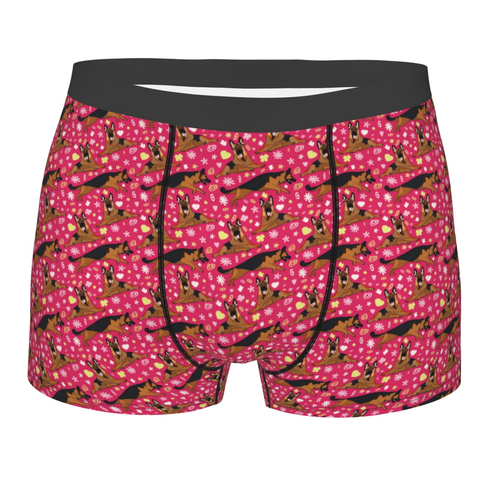 Adobk Men's German Shepherd Dog Boxer Briefs,Moisture Wicking ...
