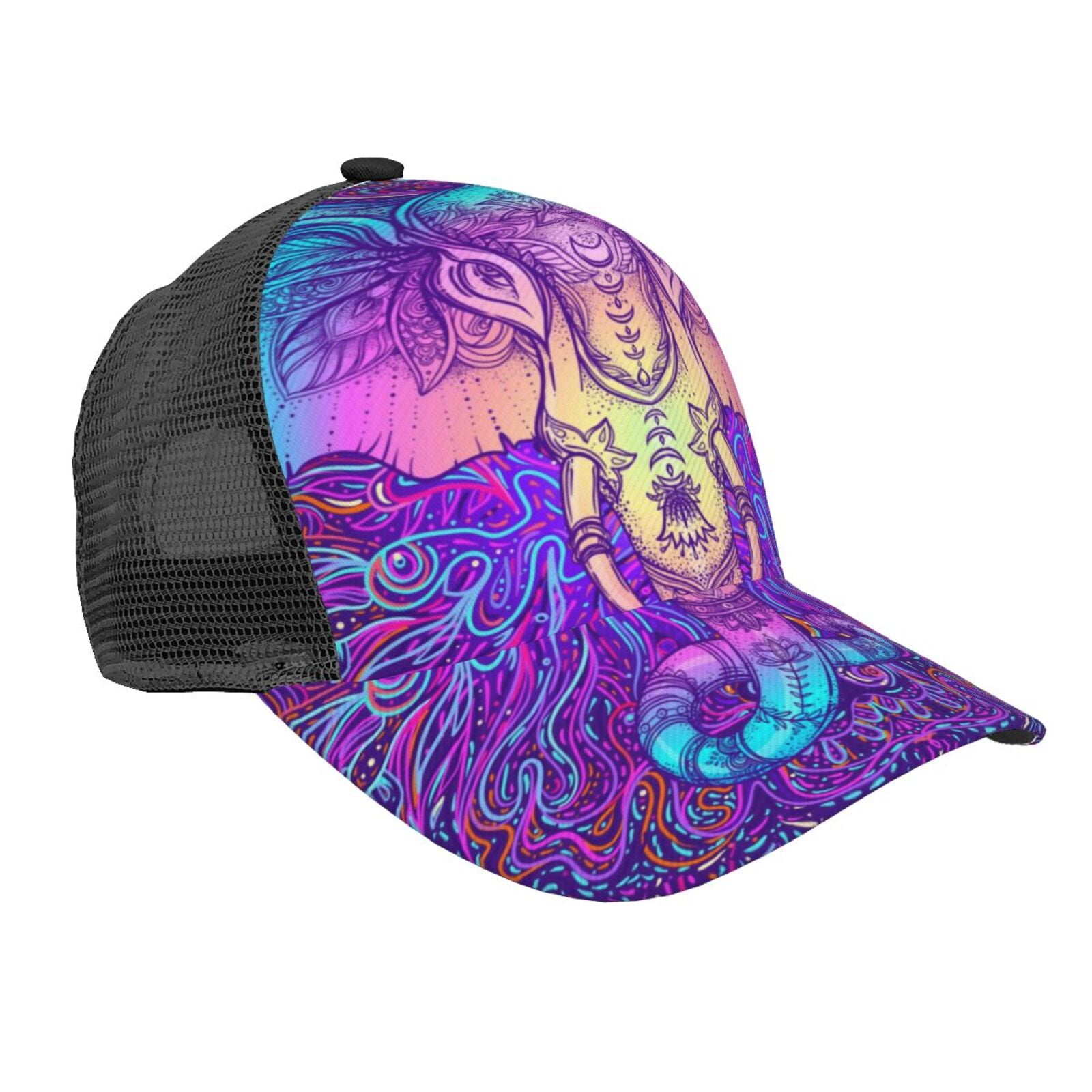 Adobk Messy High Bun Ponytail Adjustable Mesh Trucker Baseball Cap ...