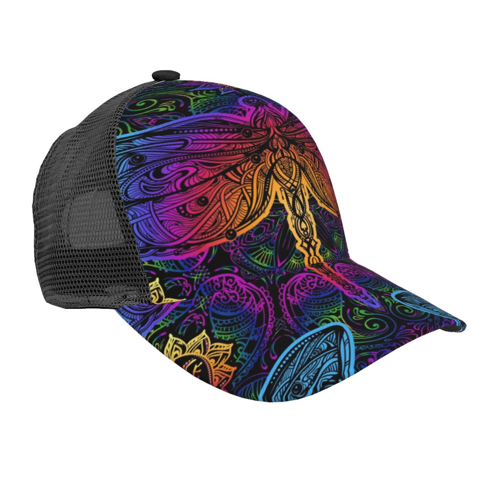 Adobk Messy High Bun Ponytail Adjustable Mesh Trucker Baseball Cap ...