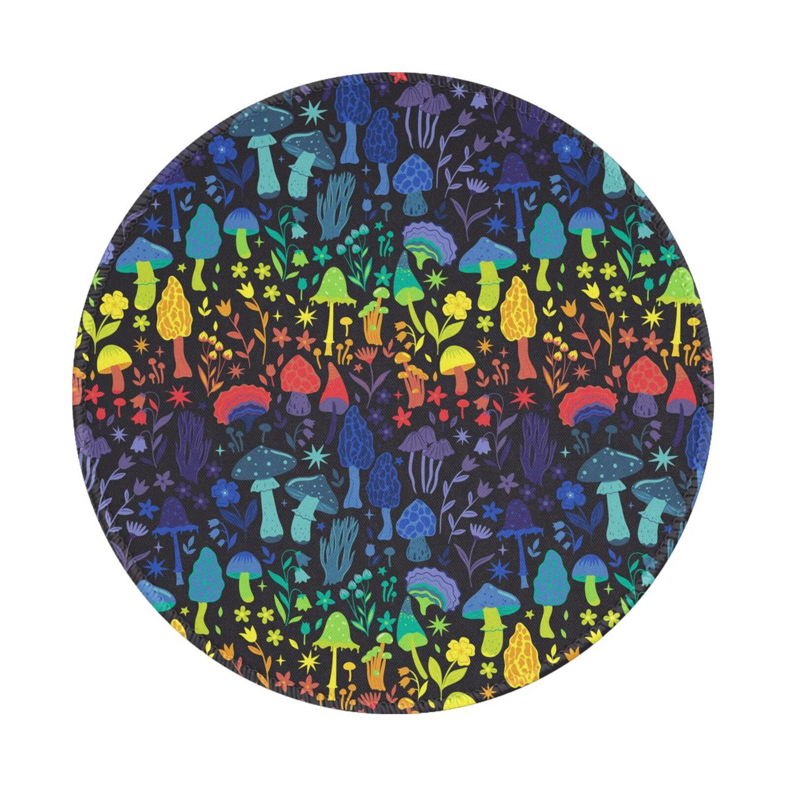 Adobk Mouse Pad,Anti Slip Rubber Round Mousepads Desktop Notebook Mouse ...