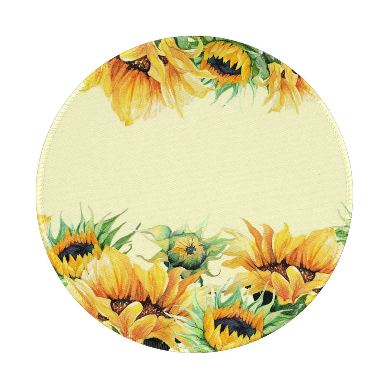 Adobk Mouse Pad,Anti Slip Rubber Round Mousepads Desktop Notebook Mouse ...