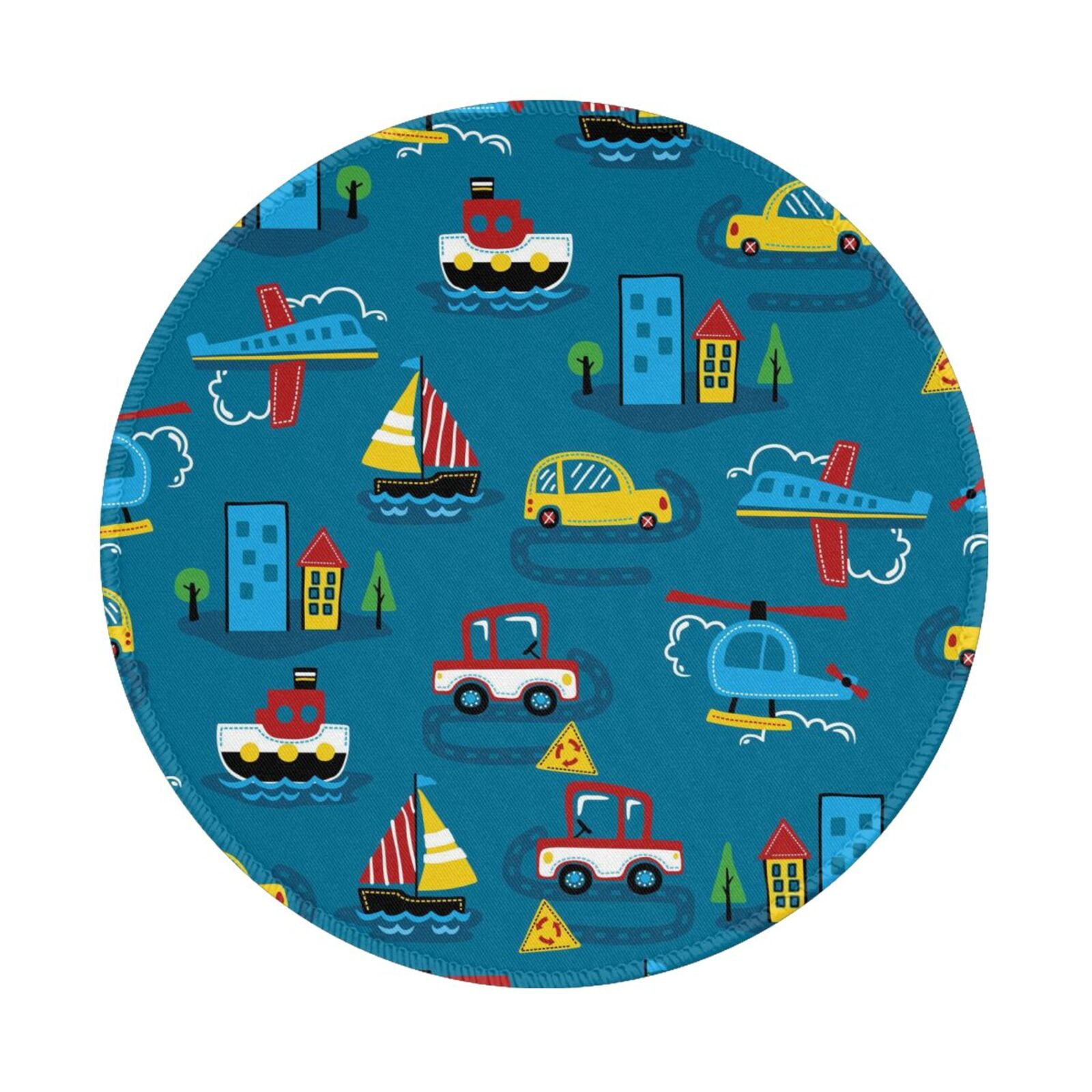 Adobk Mouse Pad,Anti Slip Rubber Round Mousepads Desktop Notebook Mouse ...