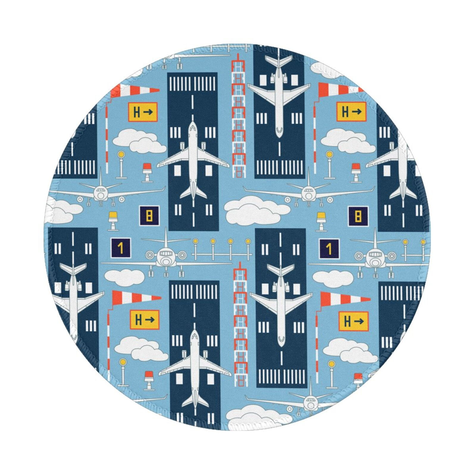 Adobk Mouse Pad,Anti Slip Rubber Round Mousepads Desktop Notebook Mouse ...