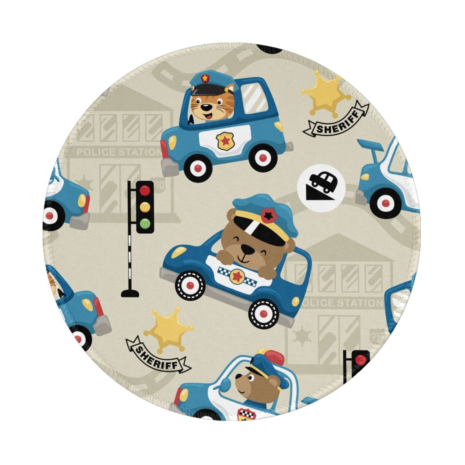 Adobk Mouse Pad,Anti Slip Rubber Round Mousepads Desktop Notebook Mouse ...