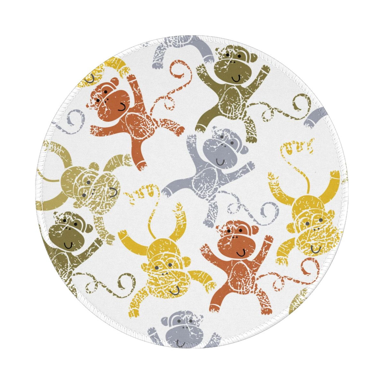 Adobk Mouse Pad,Anti Slip Rubber Round Mousepads Desktop Notebook Mouse ...