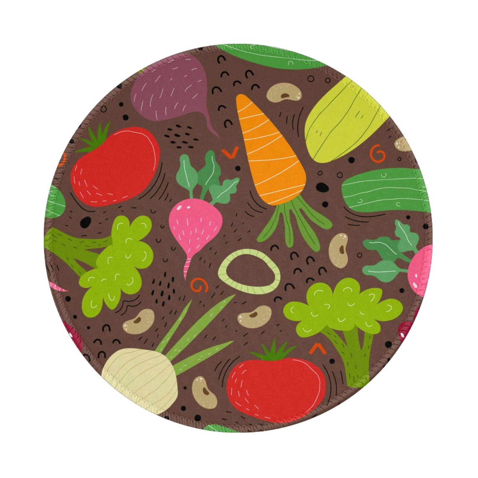 Adobk Mouse Pad,Anti Slip Rubber Round Mousepads Desktop Notebook Mouse ...