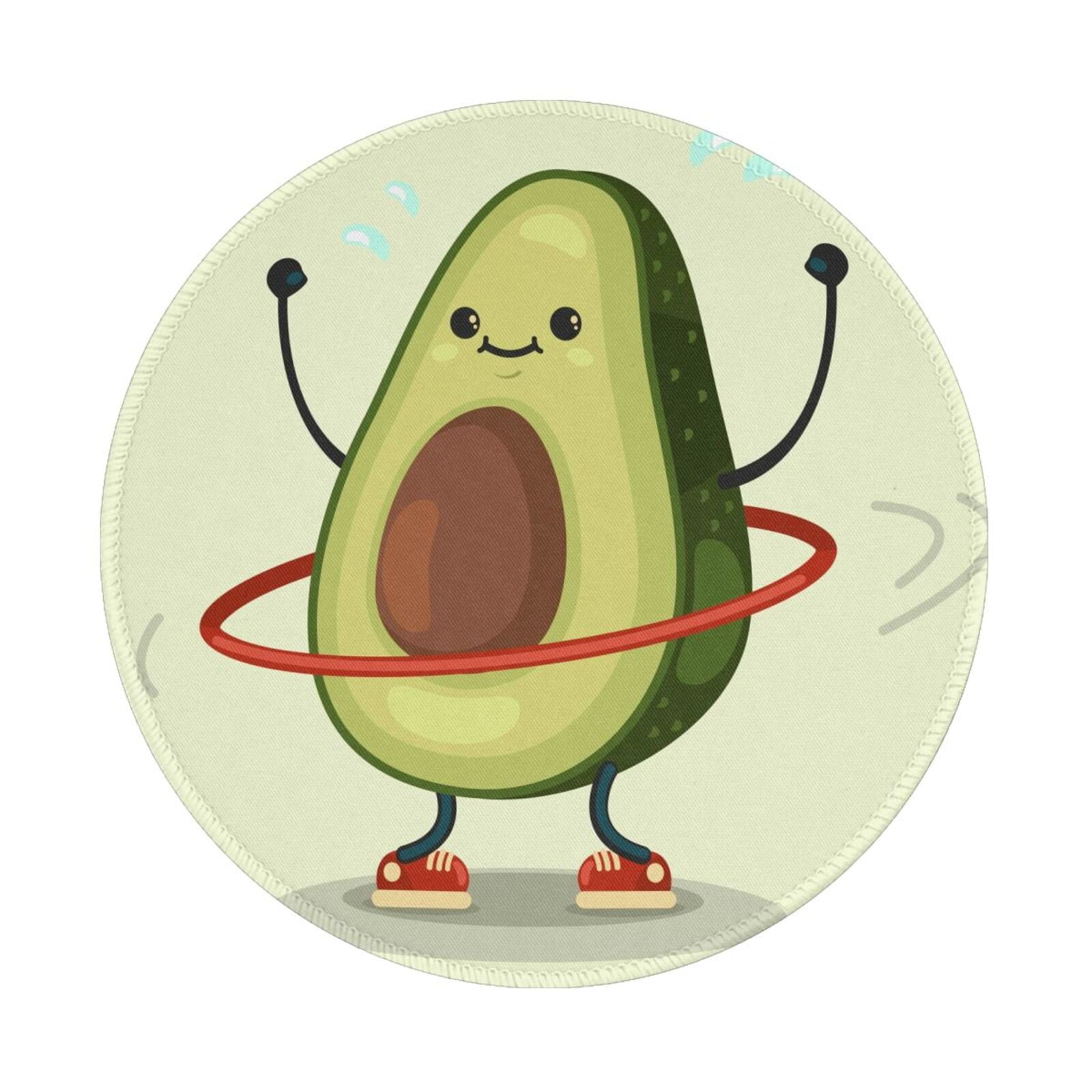 Adobk Mouse Pad,Anti Slip Rubber Round Mousepads Desktop Notebook Mouse ...