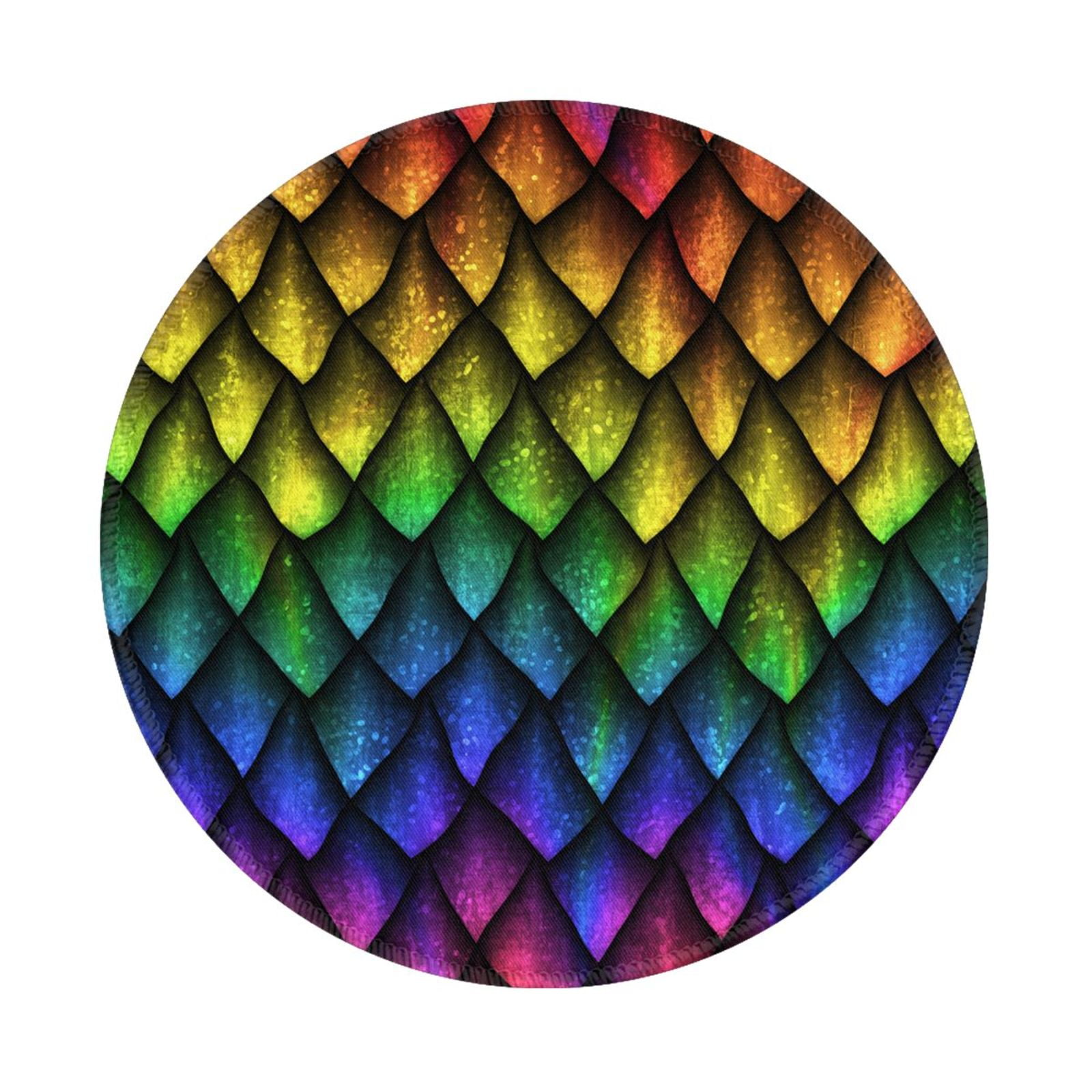 Adobk Mouse Pad,Anti Slip Rubber Round Mousepads Desktop Notebook Mouse ...