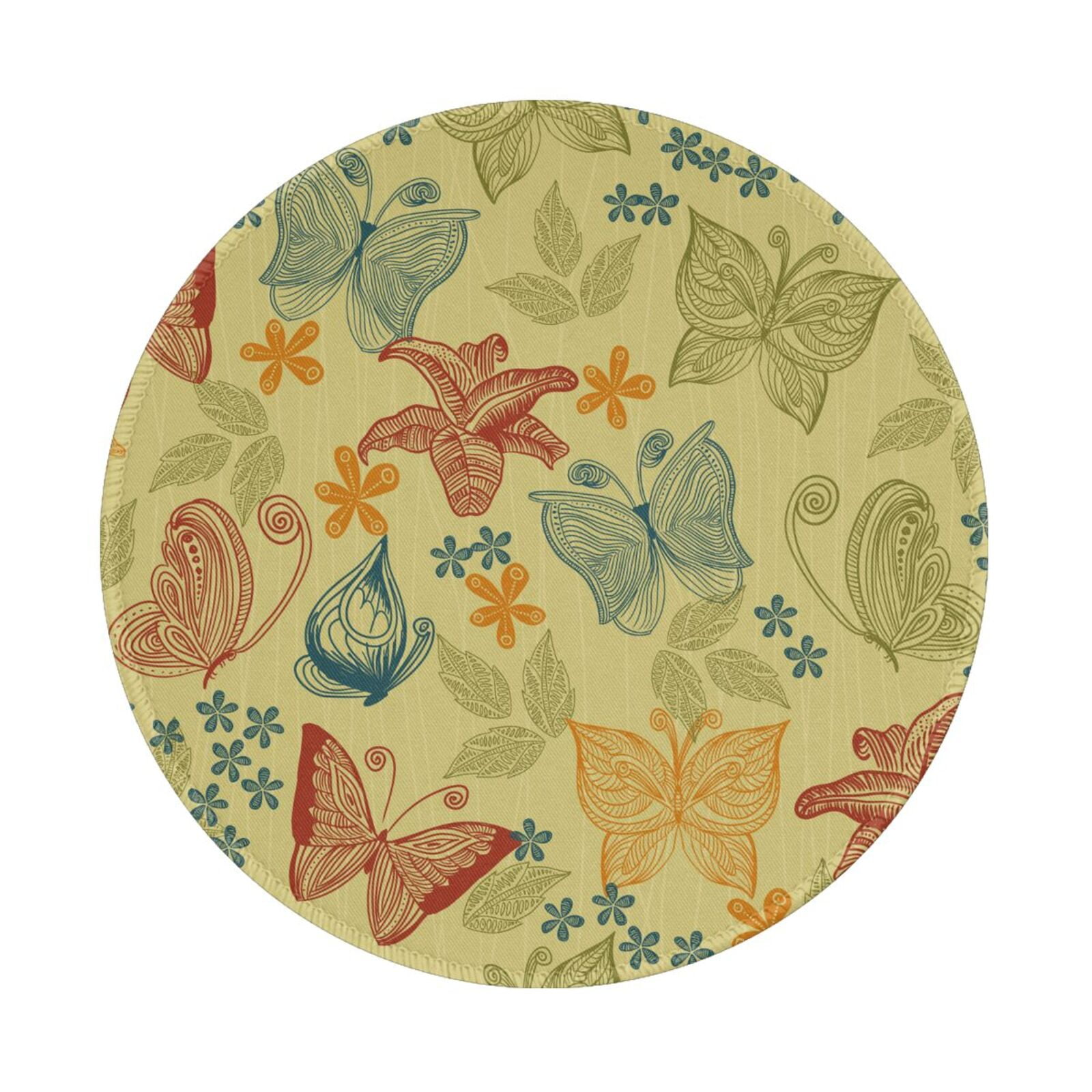 Adobk Mouse Pad,Anti Slip Rubber Round Mousepads Desktop Notebook Mouse ...