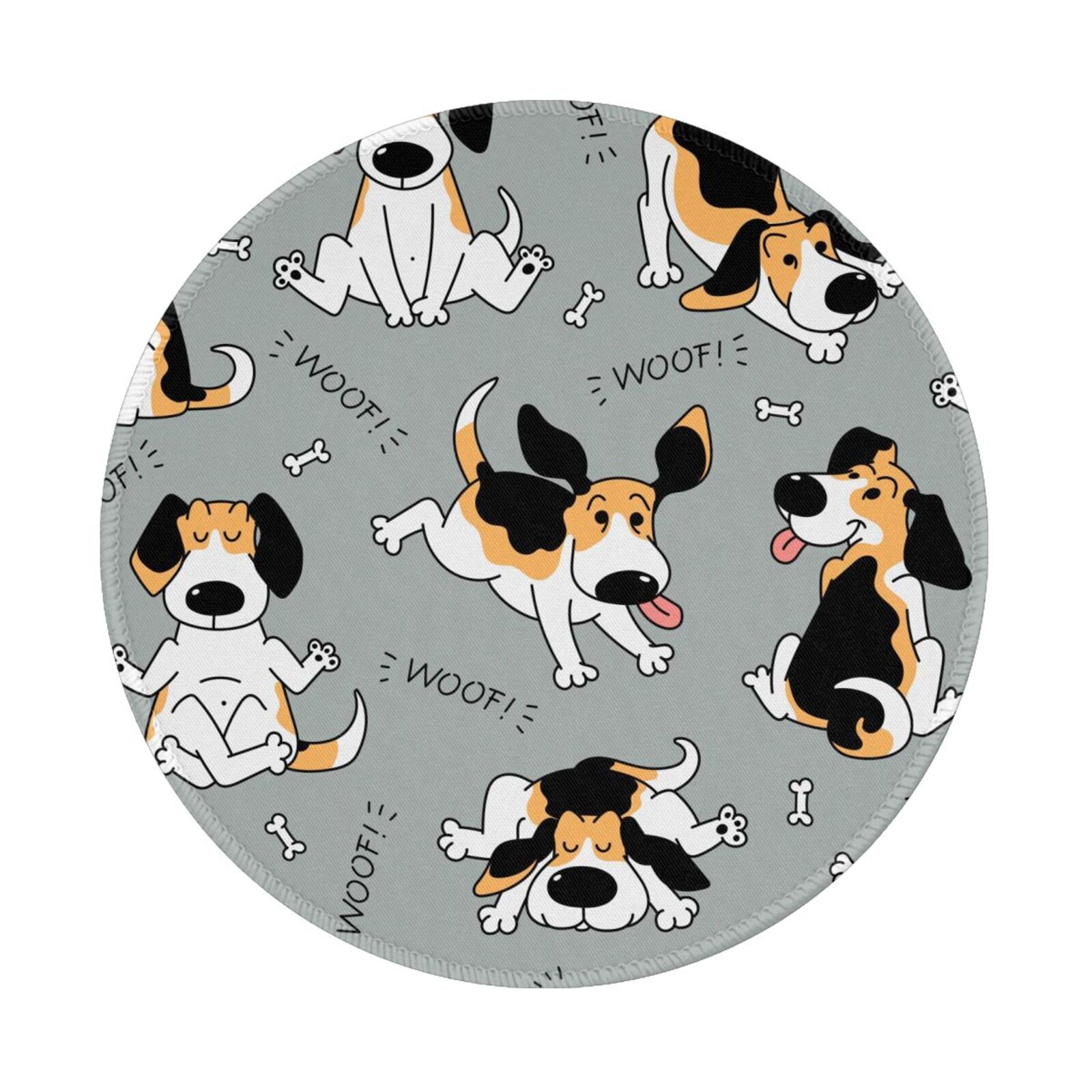 Adobk Mouse Pad,Anti Slip Rubber Round Mousepads Desktop Notebook Mouse ...