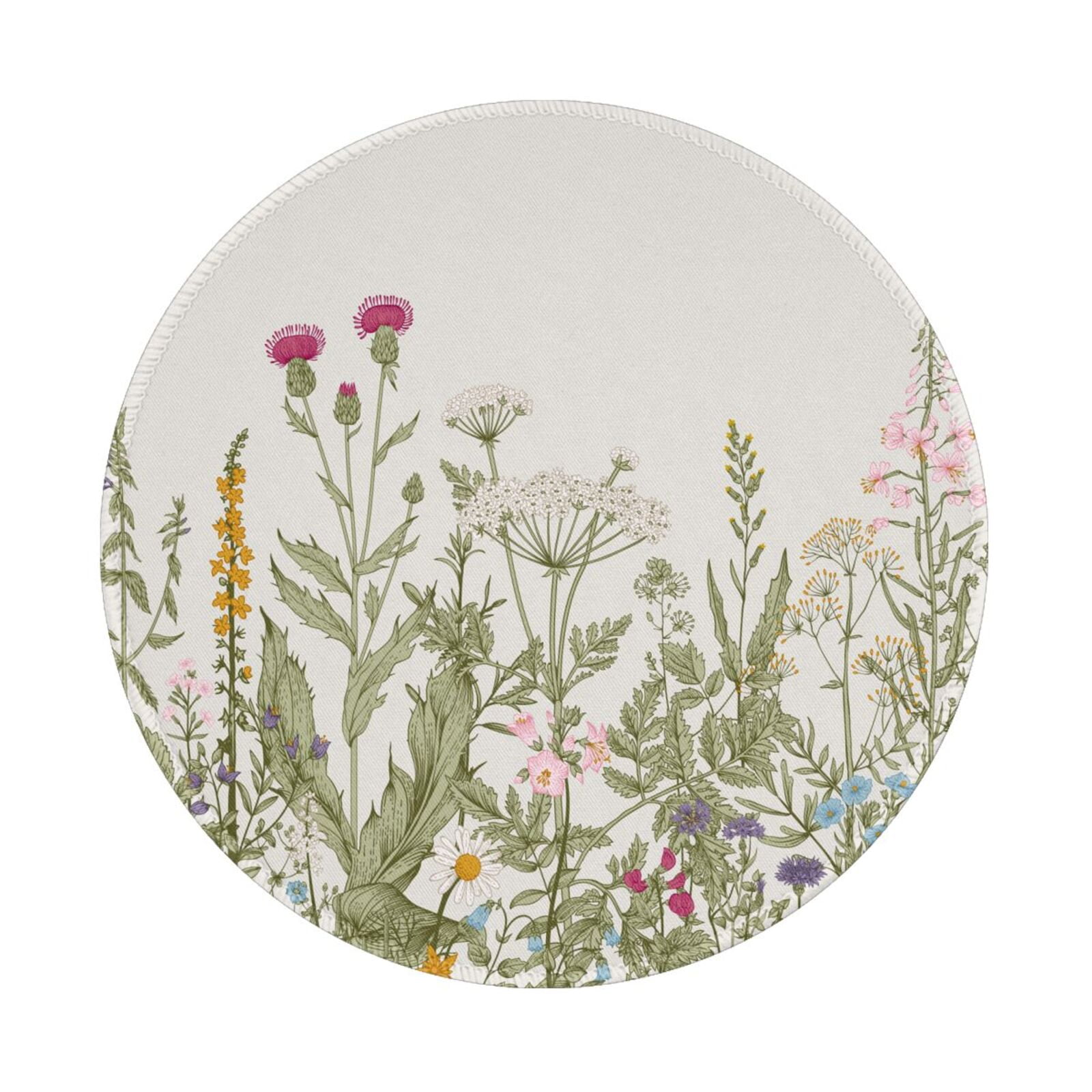 Adobk Mouse Pad,Anti Slip Rubber Round Mousepads Desktop Notebook Mouse ...