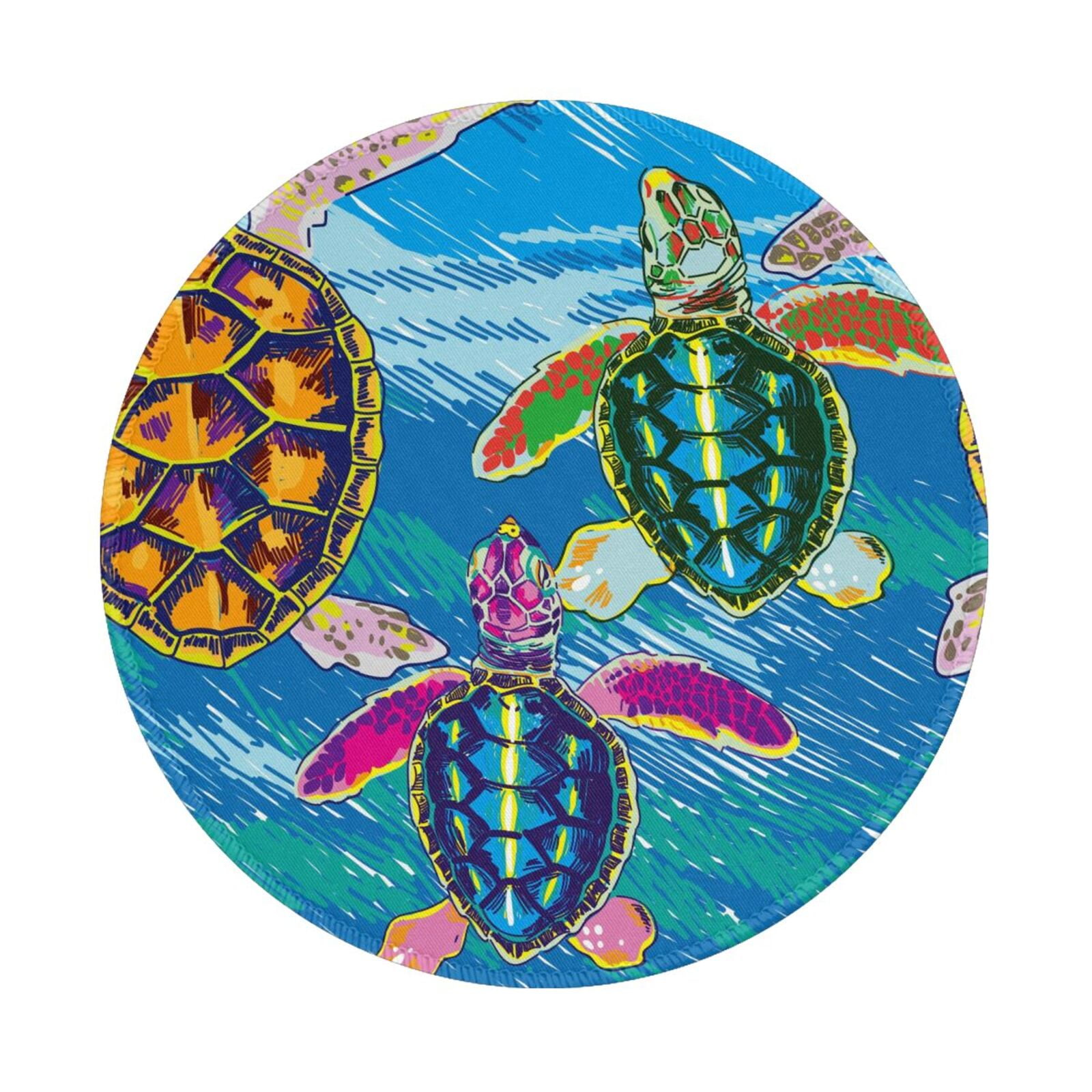 Adobk Mouse Pad,Anti Slip Rubber Round Mousepads Desktop Notebook Mouse ...