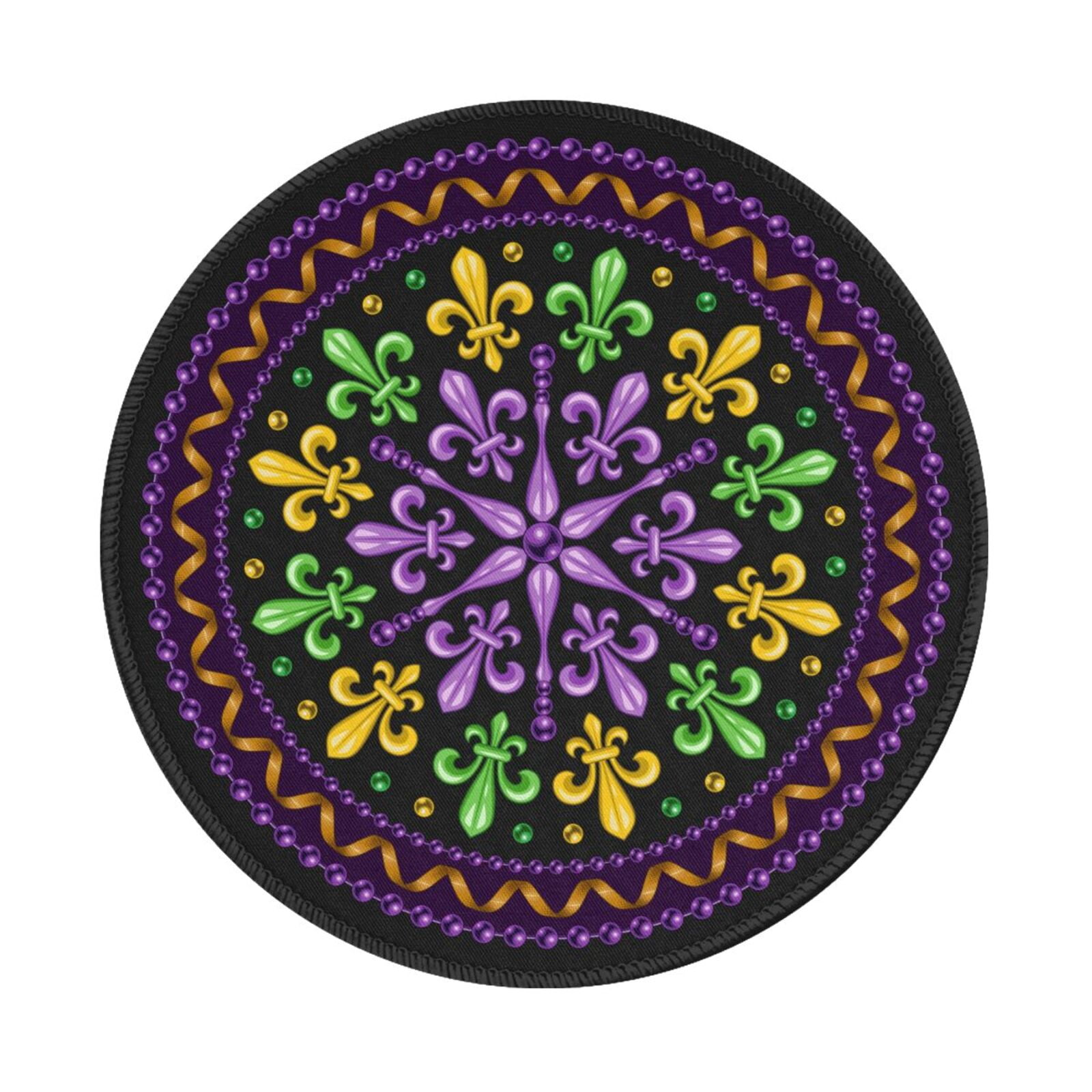 Adobk Mouse Pad,Anti Slip Rubber Round Mousepads Desktop Notebook Mouse ...