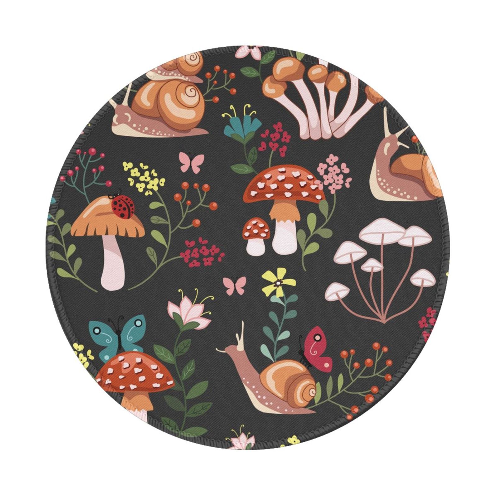 Adobk Mouse Pad,Anti Slip Rubber Round Mousepads Desktop Notebook Mouse ...