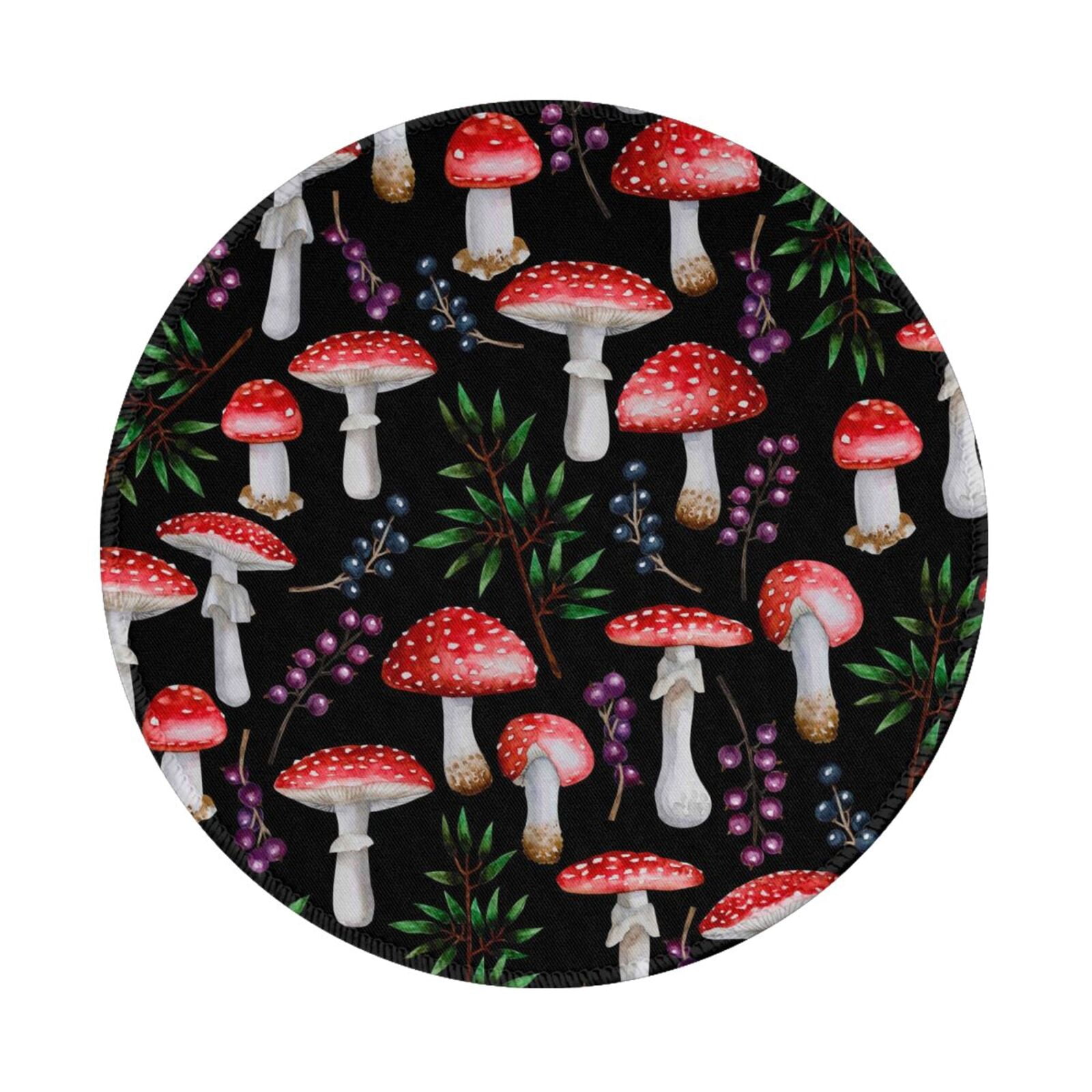 Adobk Mouse Pad,Anti Slip Rubber Round Mousepads Desktop Notebook Mouse ...