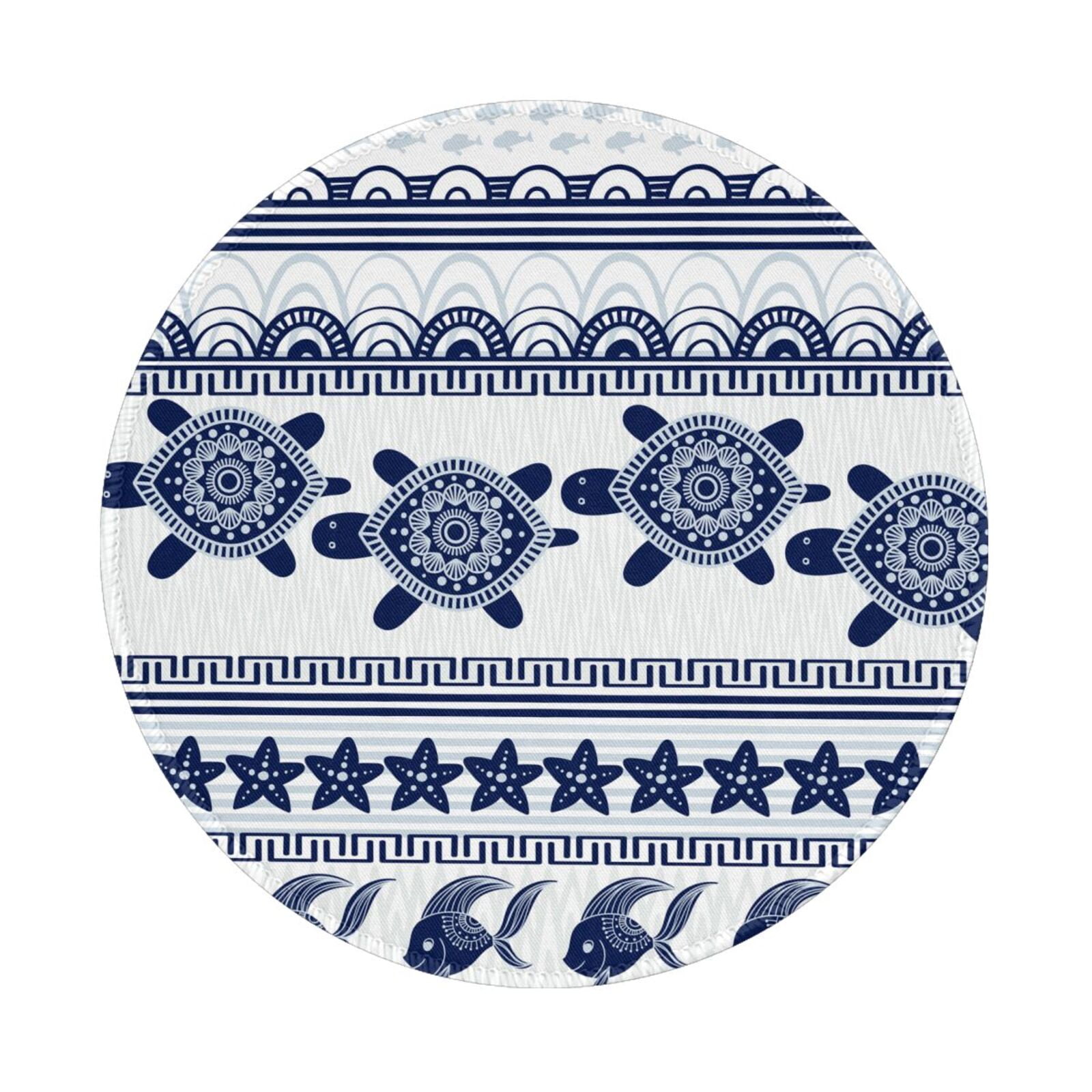 Adobk Mouse Pad,Anti Slip Rubber Round Mousepads Desktop Notebook Mouse ...