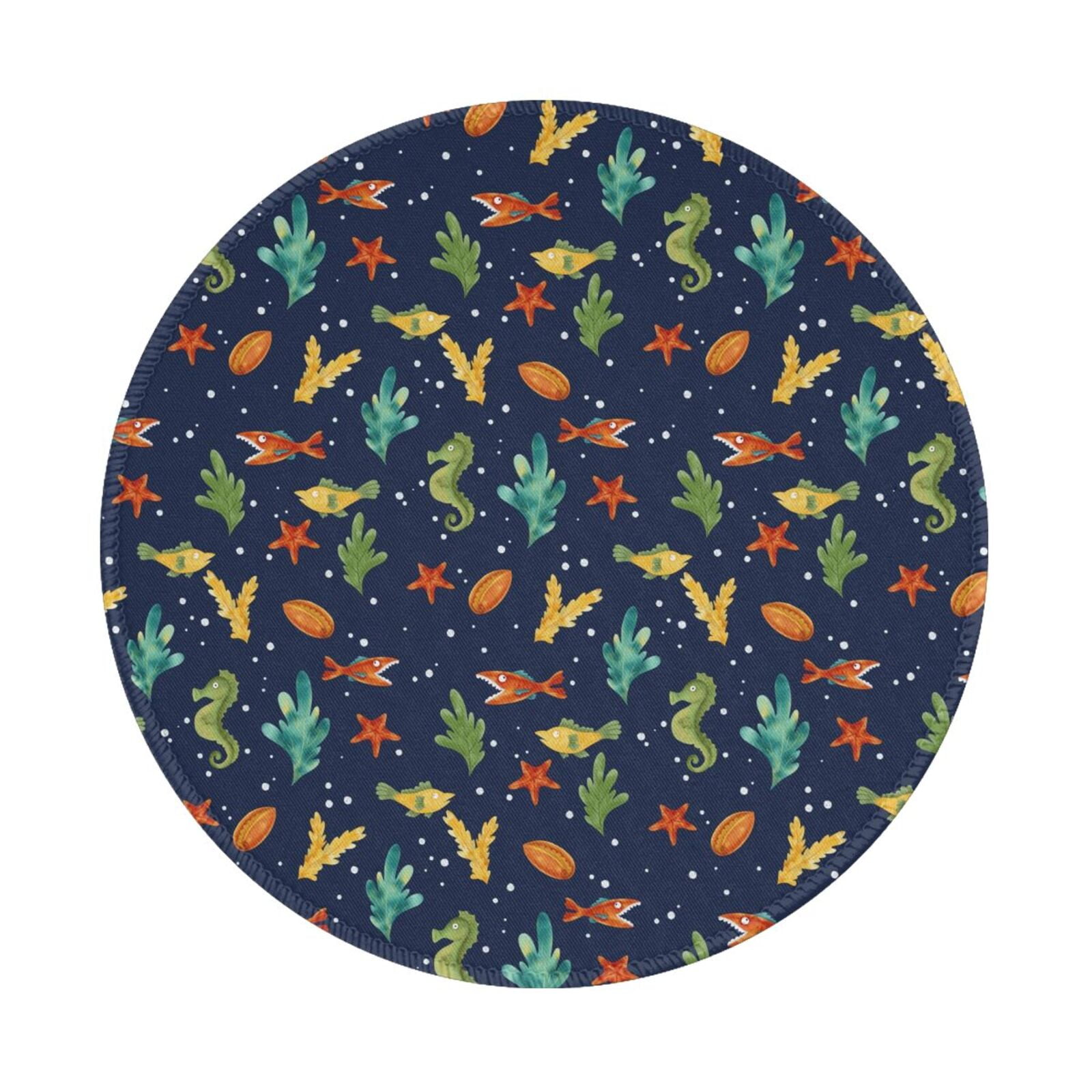 Adobk Mouse Pad,Anti Slip Rubber Round Mousepads Desktop Notebook Mouse ...