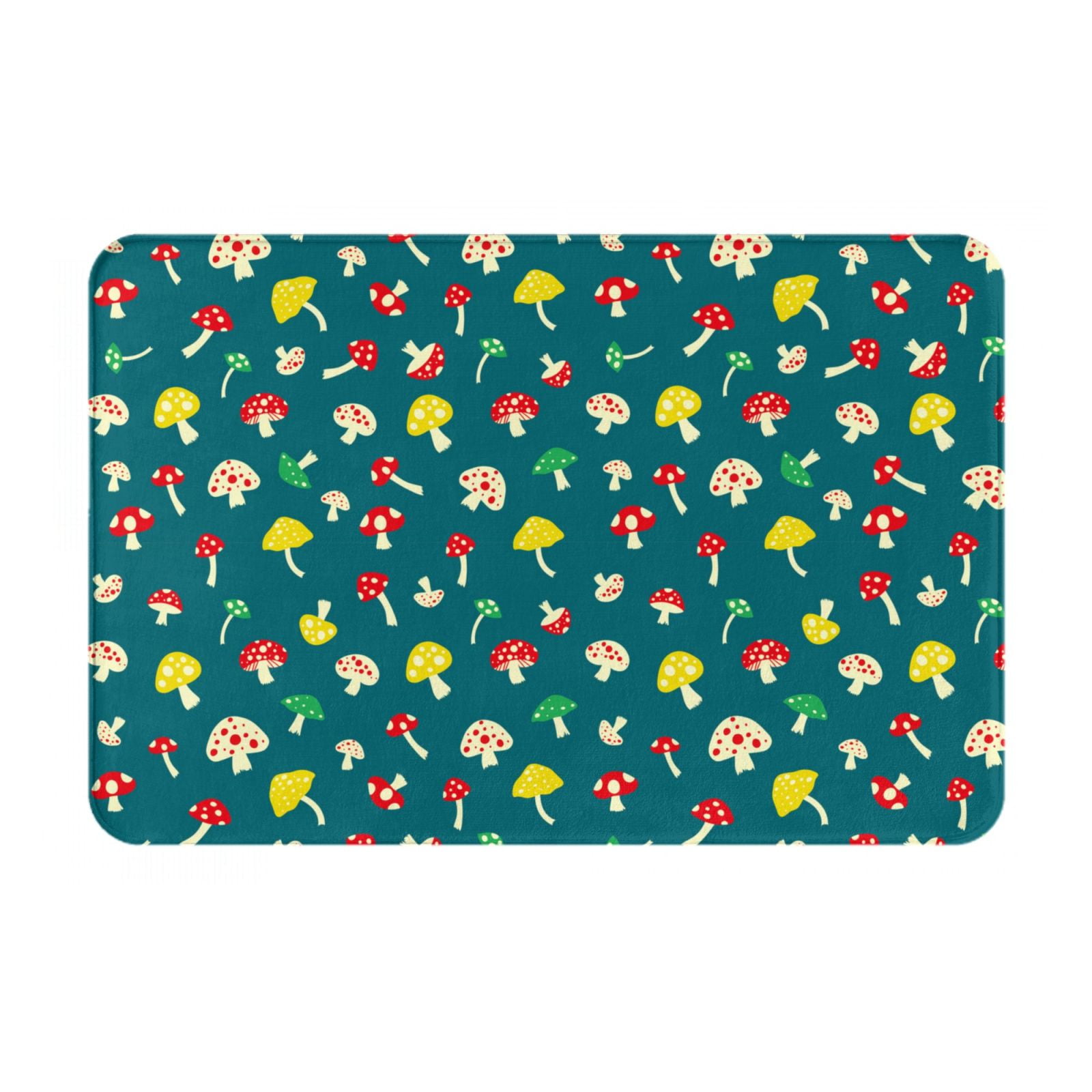 Adobk Mushrooms Rugs Mats Door Mat Outdoor Doormat 16x24in Non Slip ...