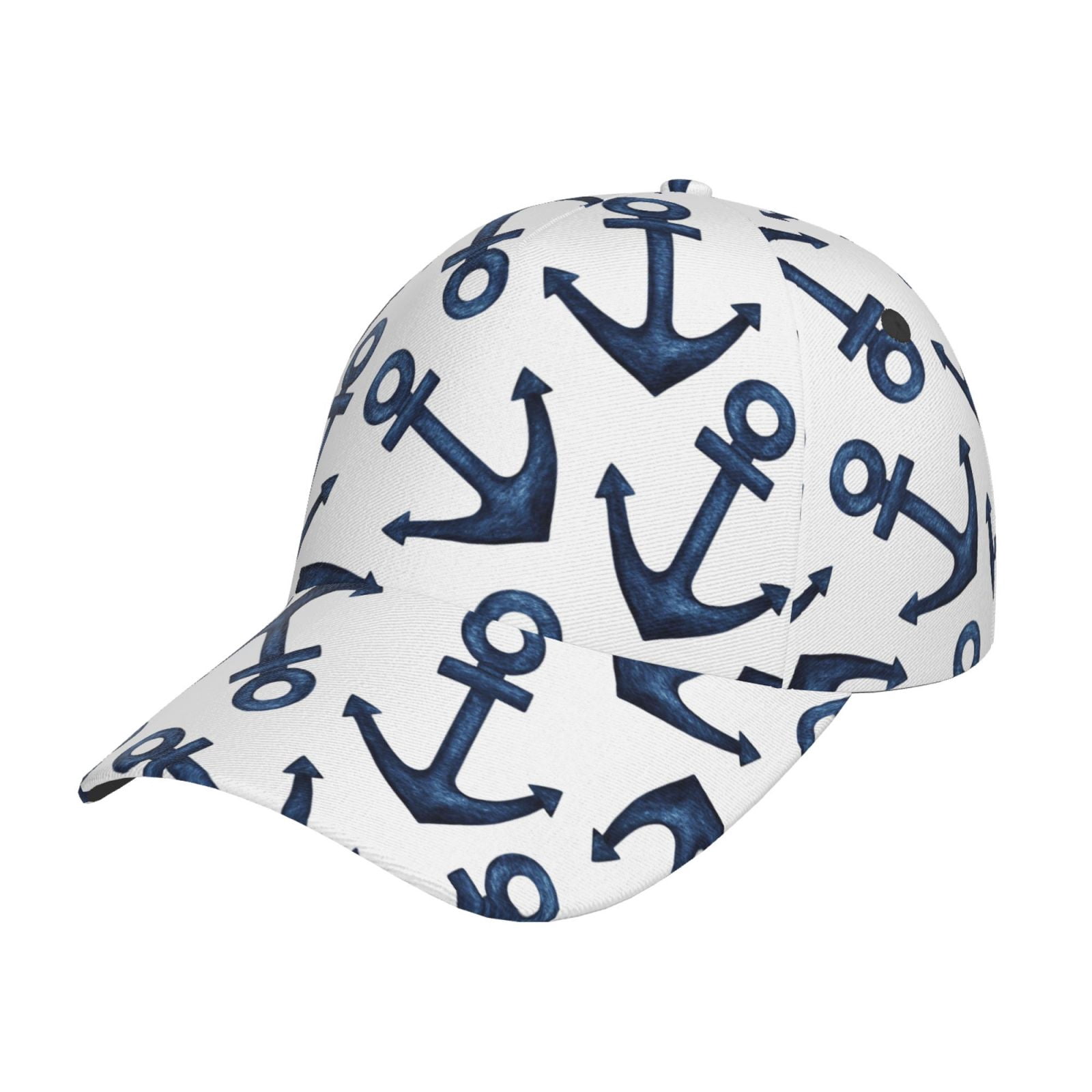 Adobk Navy Blue Anchor Baseball Cap Golf Dad Hat Adjustable Original ...