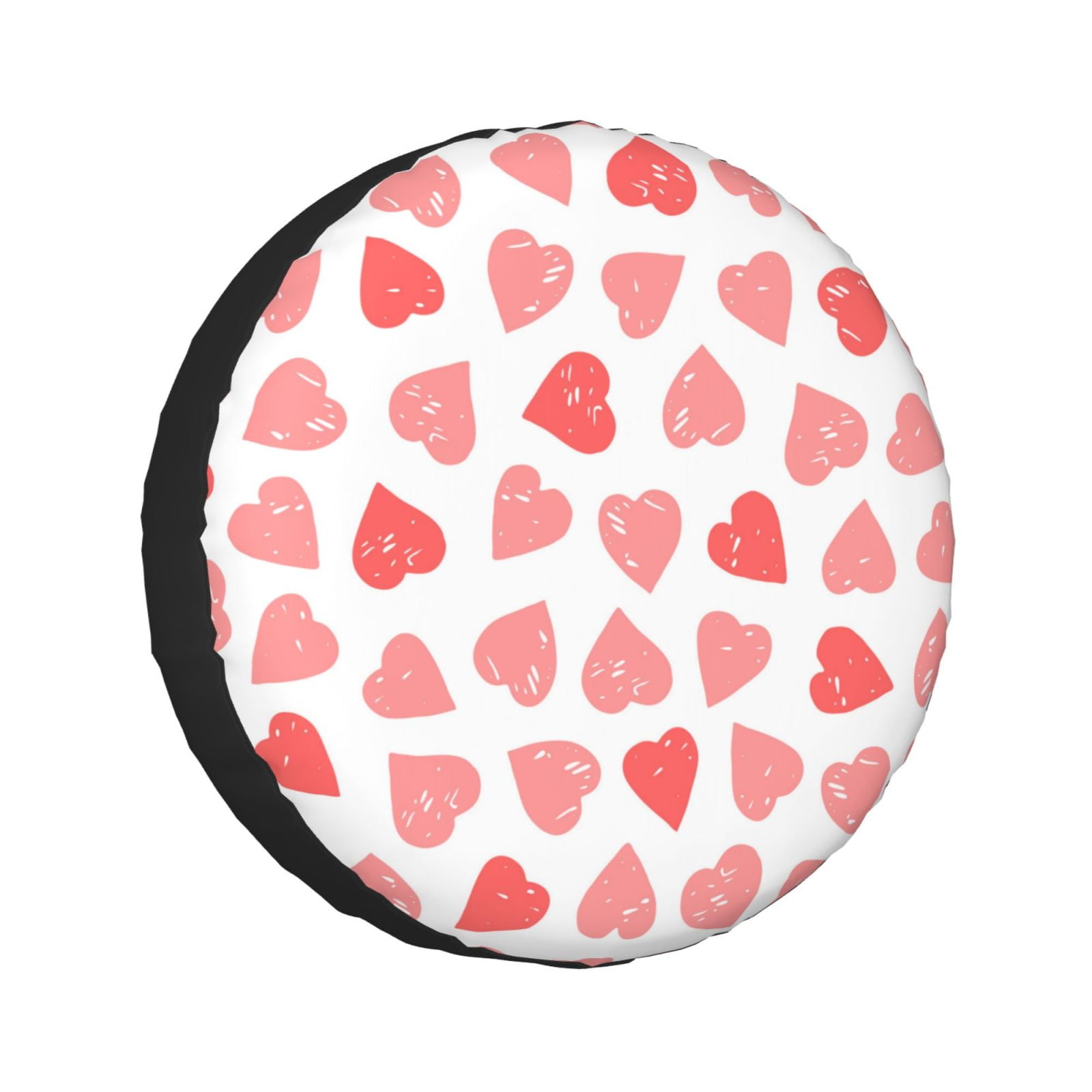 Adobk Pink Hearts1 Spare Tire Wheel Cover For Car Truck Suv Camper ...