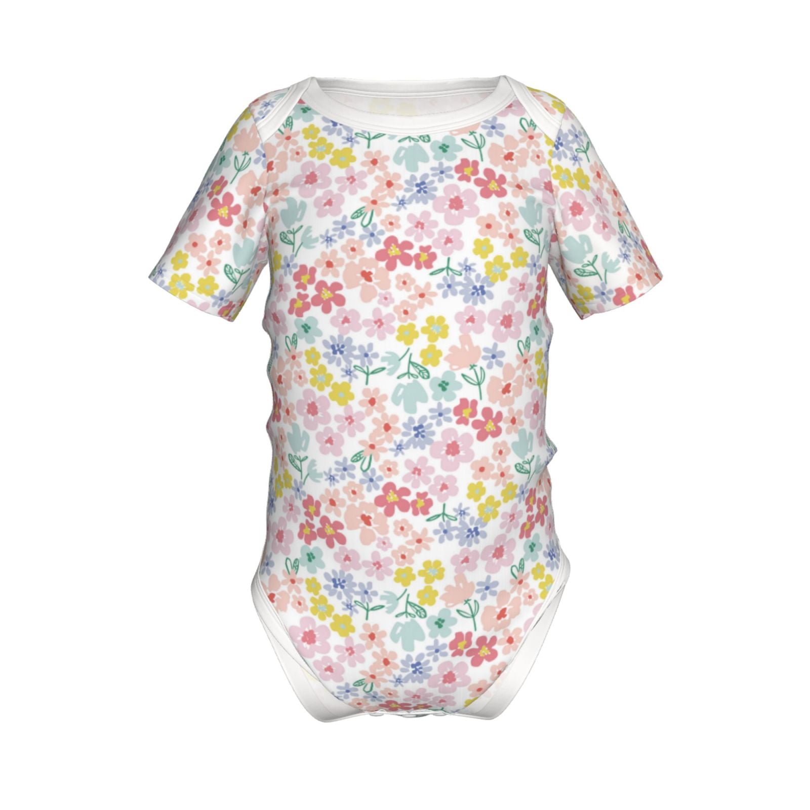Adobk Retro Floral Print Baby Climbing Clothes,Jumpsuit Rompers Classic ...
