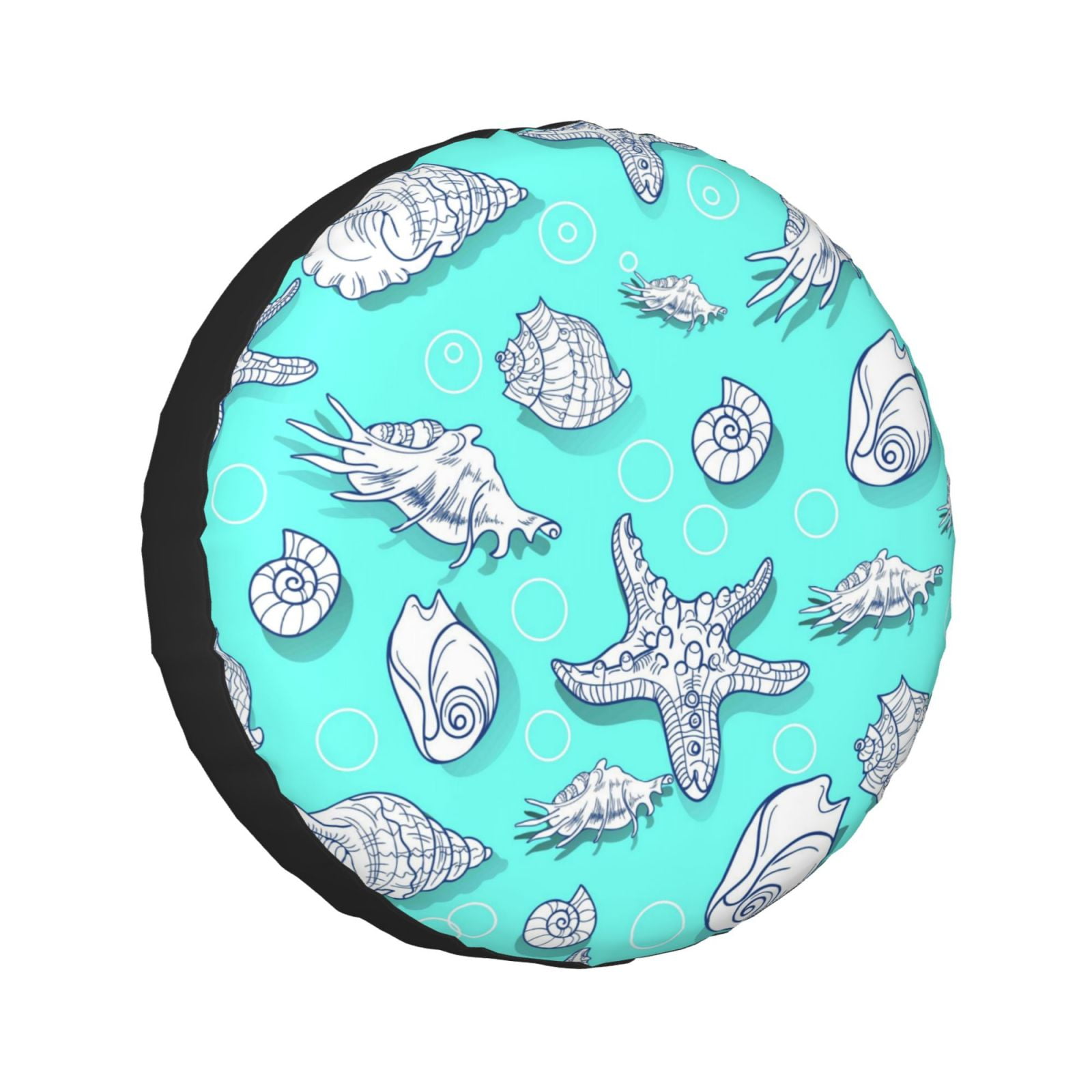 Adobk Seashell And Starfish Spare Tire Wheel Cover For Car Truck Suv ...