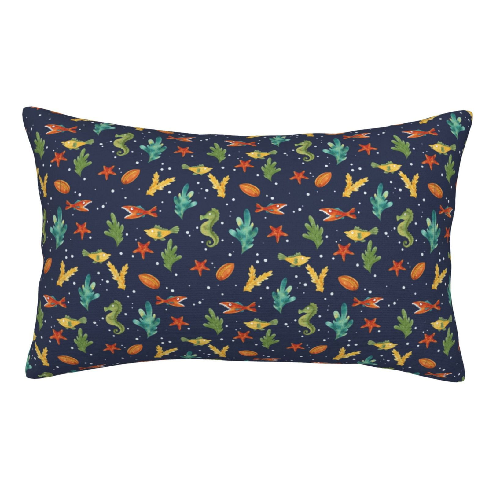 Adobk Shells And Seaweed Print Pillow Cases Standard Size,Shells And ...
