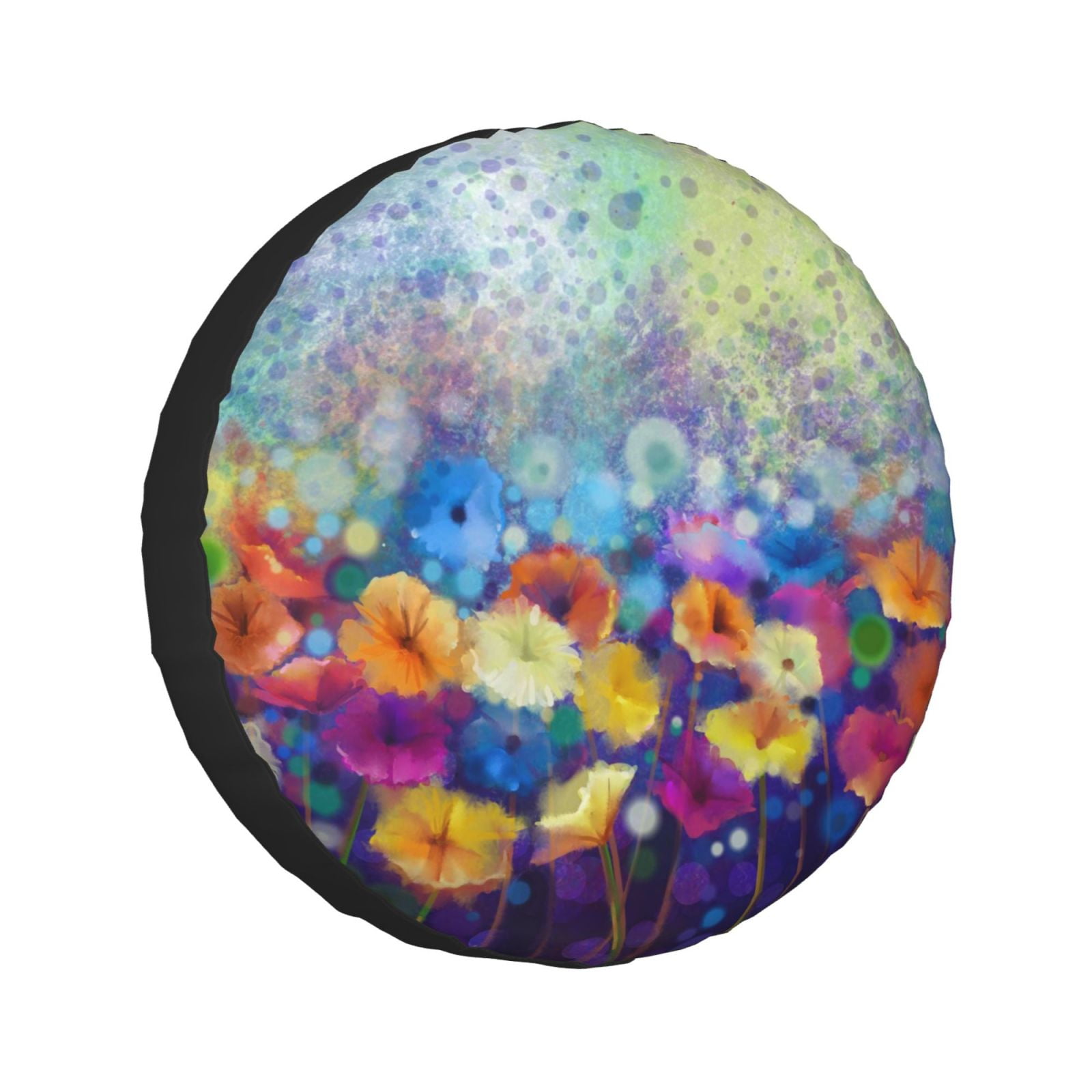 Adobk Spring Flower Seasonal Spare Tire Wheel Cover For Car Truck Suv ...